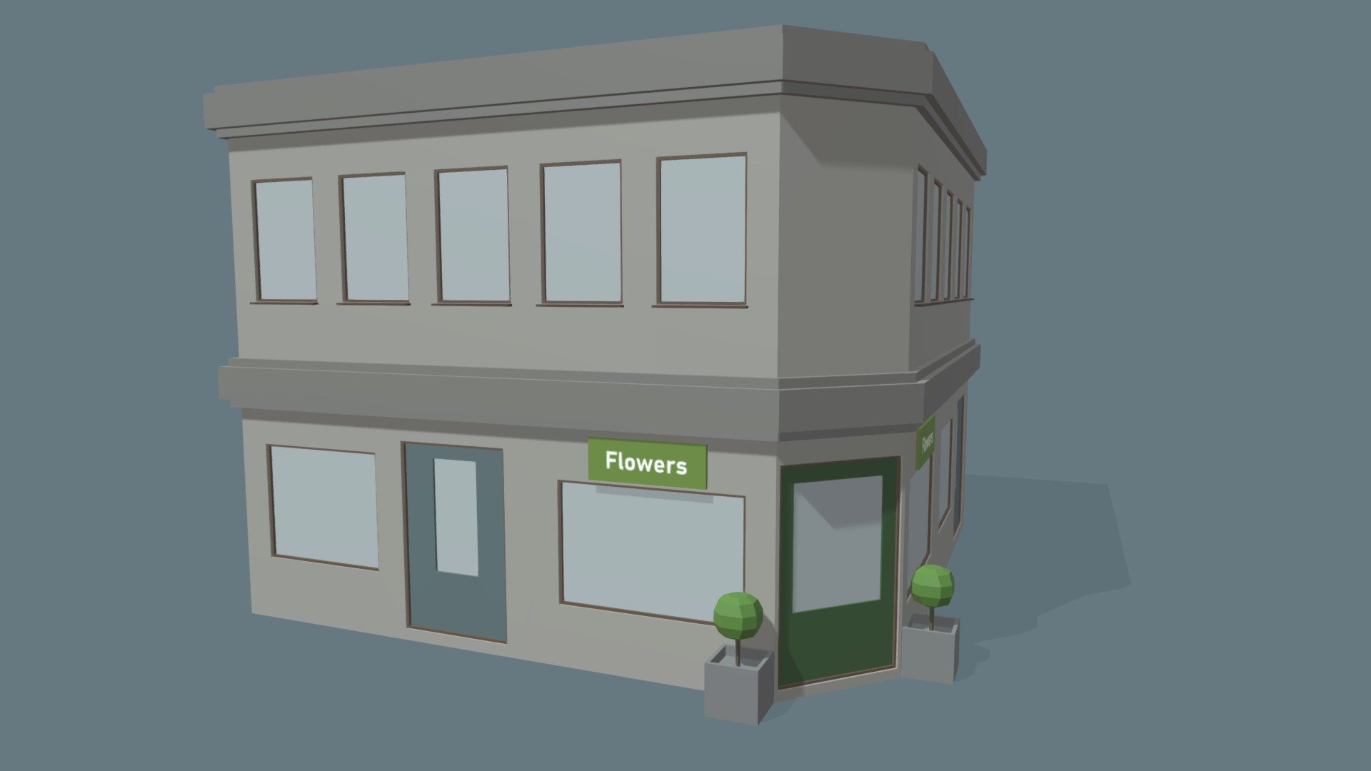 Flower shop - 3D model by Nerites [beb5044] - Sketchfab