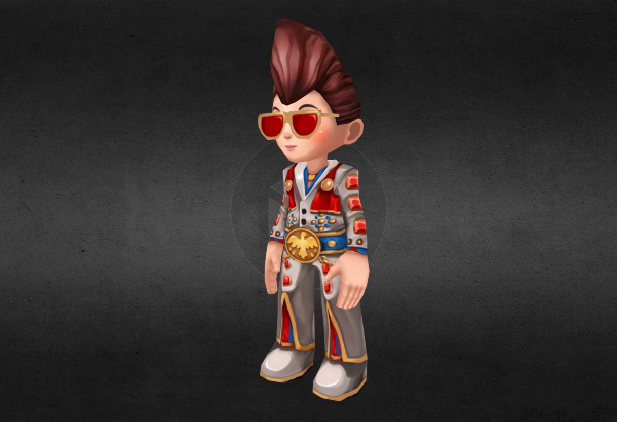 50s Male Super Rare - 3D model by Peter Turner (@peter_turner) [beb5dc6 ...