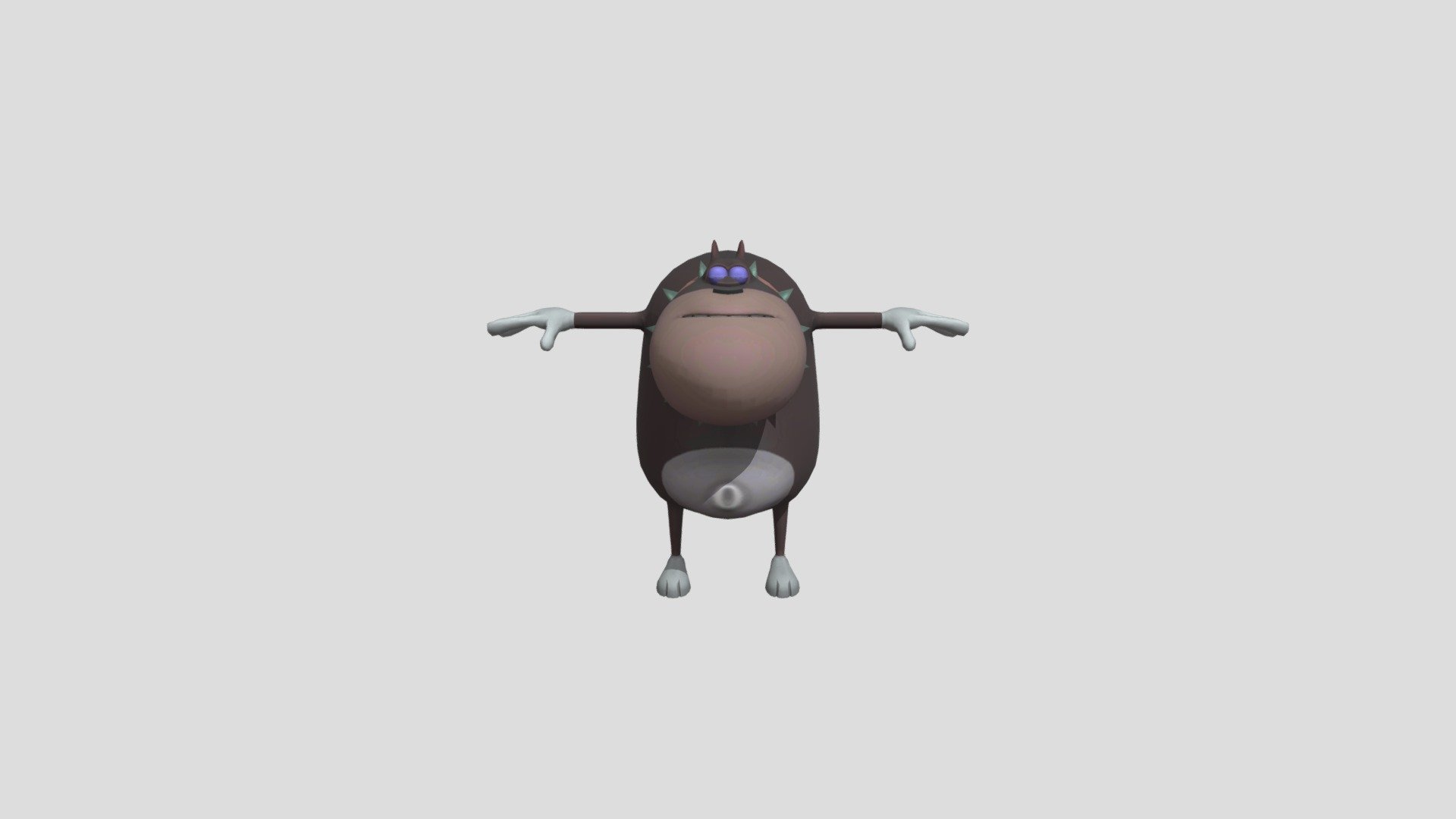 Mobile - Oggy 3D Run - Bob - 3D model by badanon1 [beba567] - Sketchfab