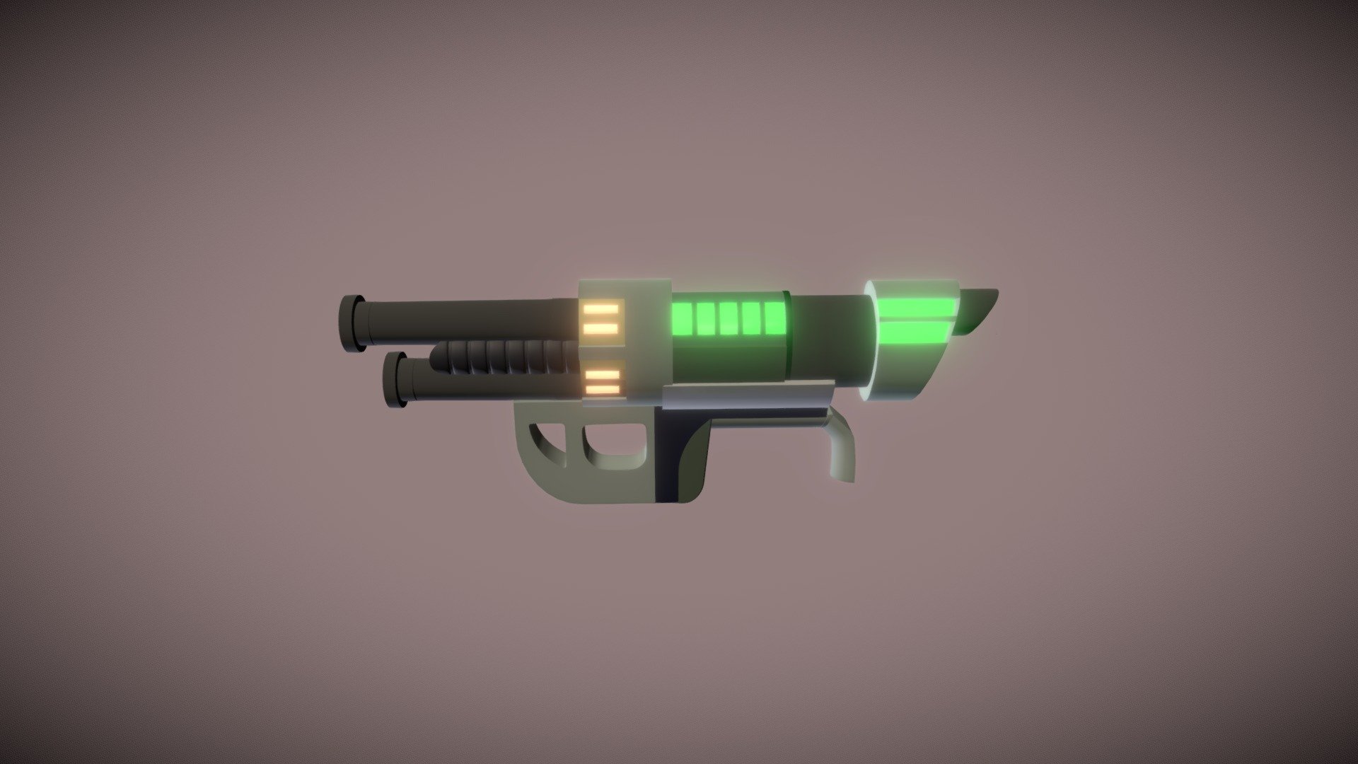 Rick and Morty Laser Weapon - Download Free 3D model by Alexosi ...