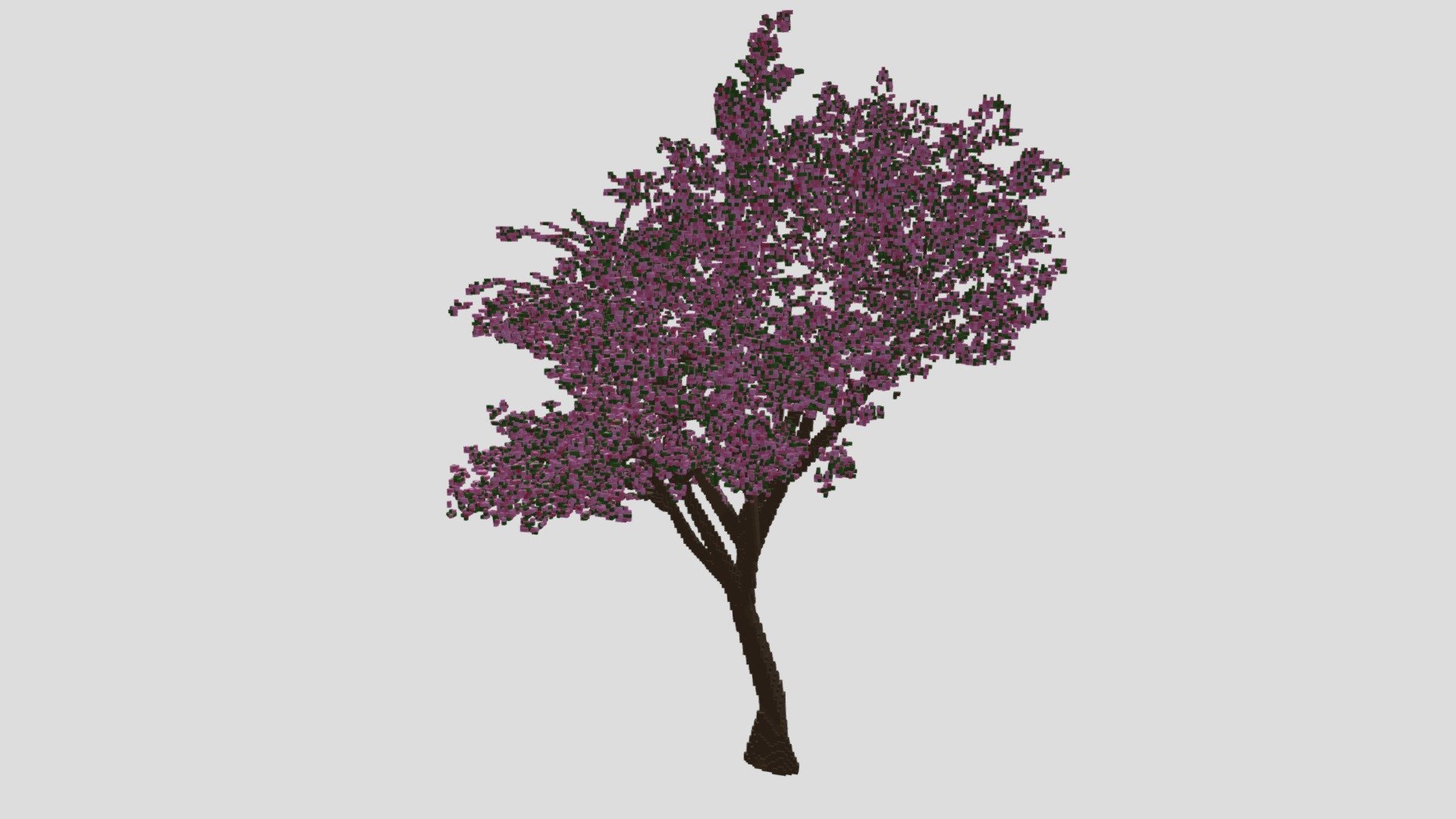 Free Cherry Blossom Tree Voxel - Download Free 3D model by Voxlaky ...