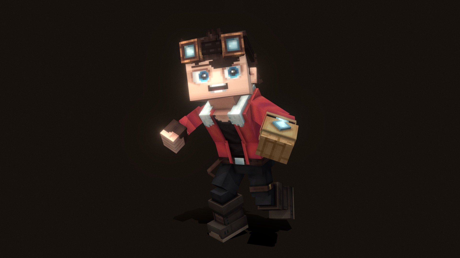 Tryzz Hytale Model - Made with Blockbench - 3D model by otavioscrp ...