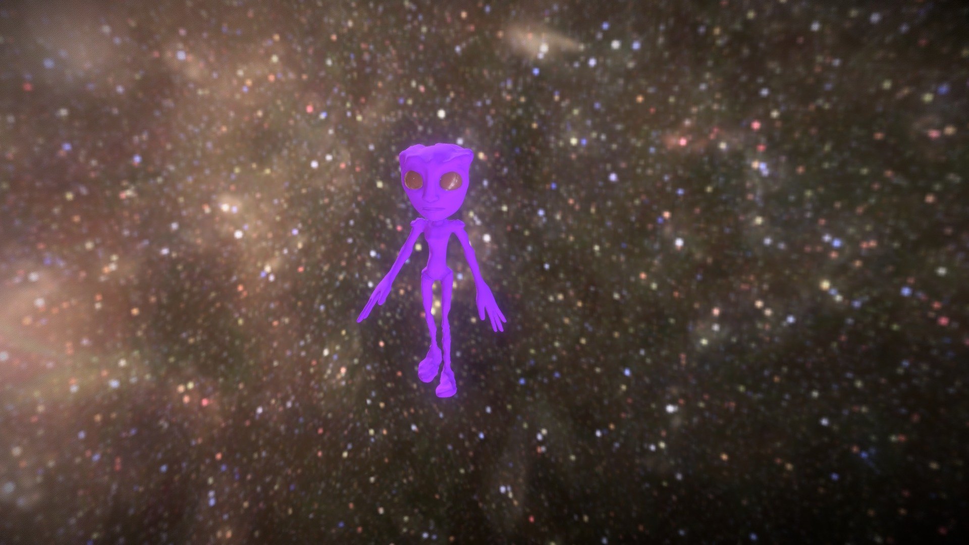 Alien walking dancing and running - Download Free 3D model by clinclanc ...