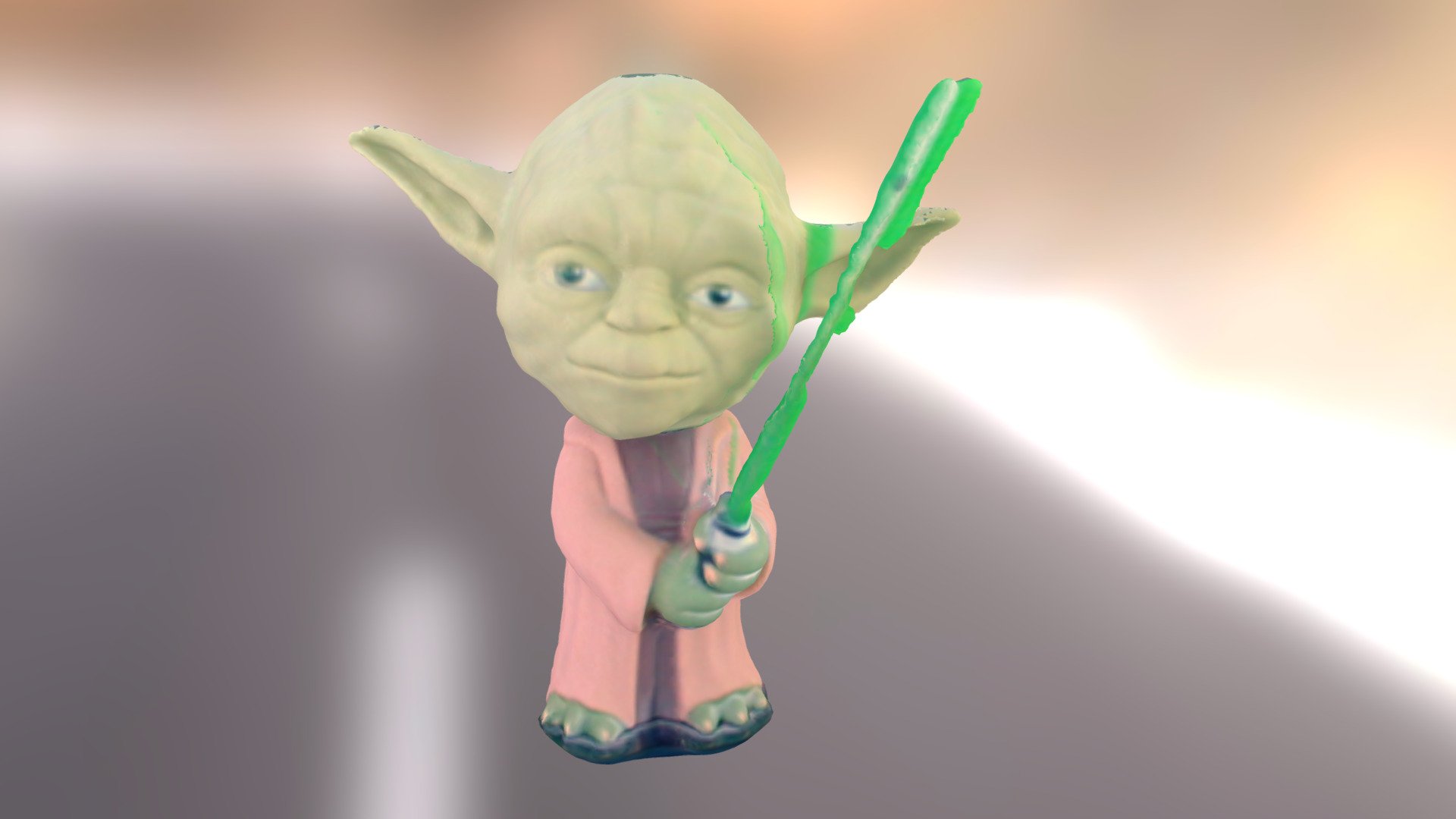 Yoda - 3D model by MarKis [bebfa7b] - Sketchfab
