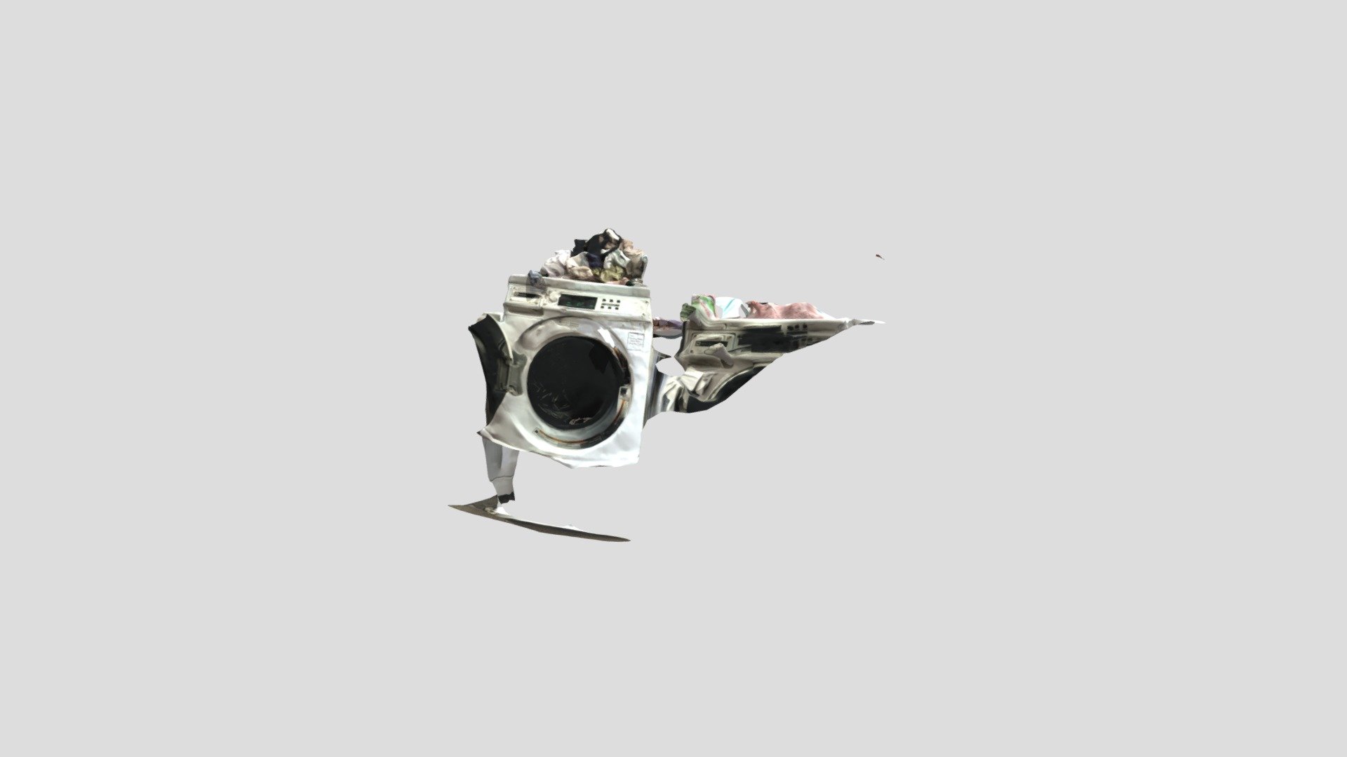 Washing machine Fail - 3D model by alinabettybraun [bec0215] - Sketchfab