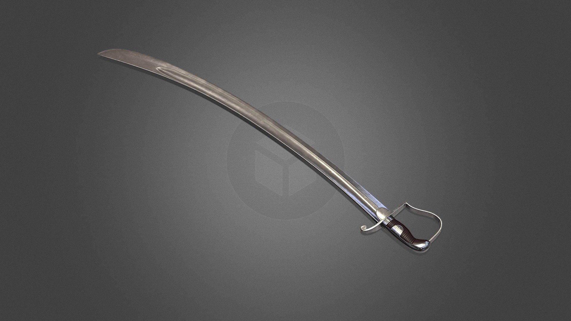 British 1796 Light Cavalry Sabre - Download Free 3D model by leeeck ...