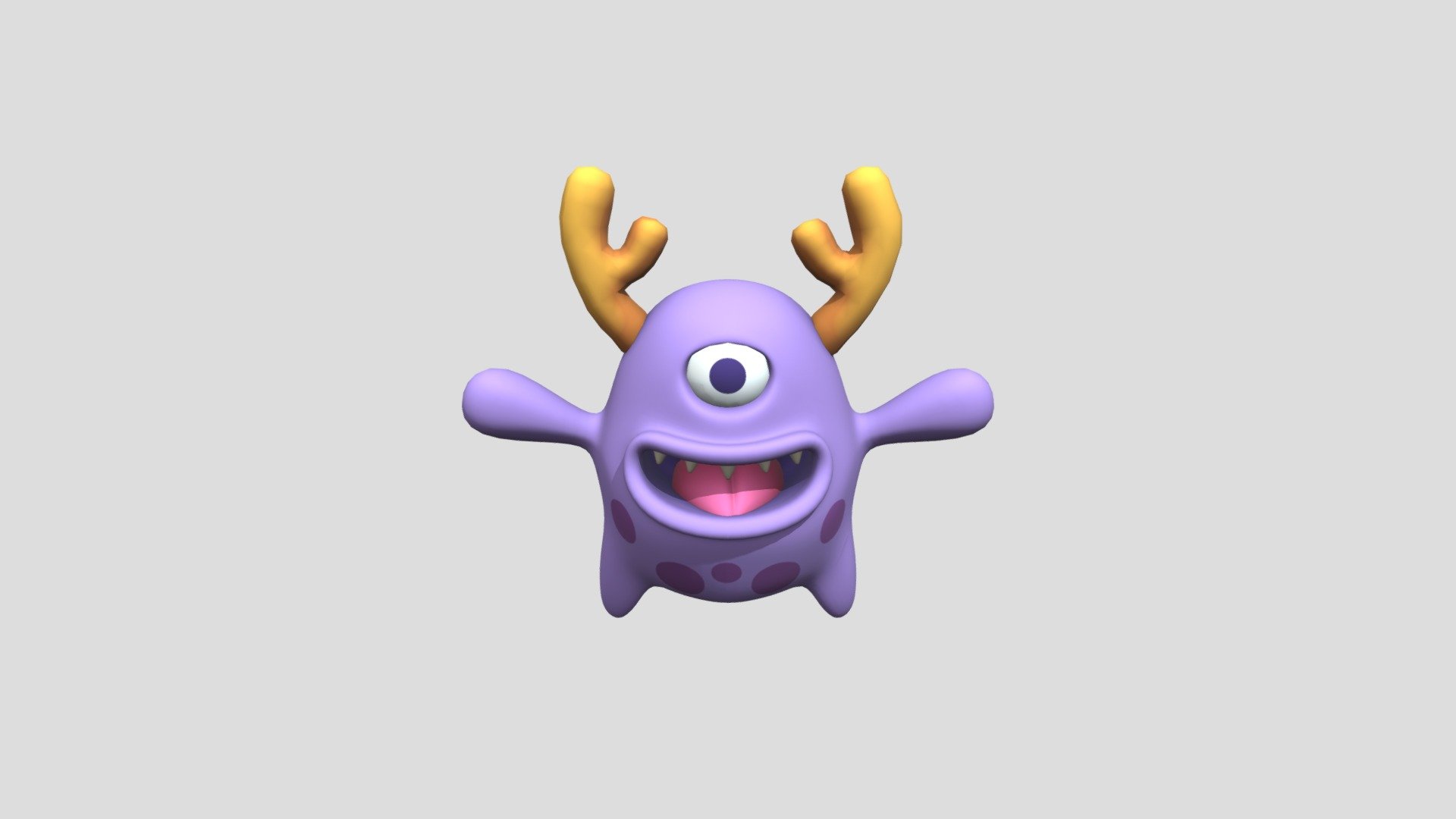 One eye - 3D model by Cartoon Props (@askarigeniteamG2) [bec1eeb ...