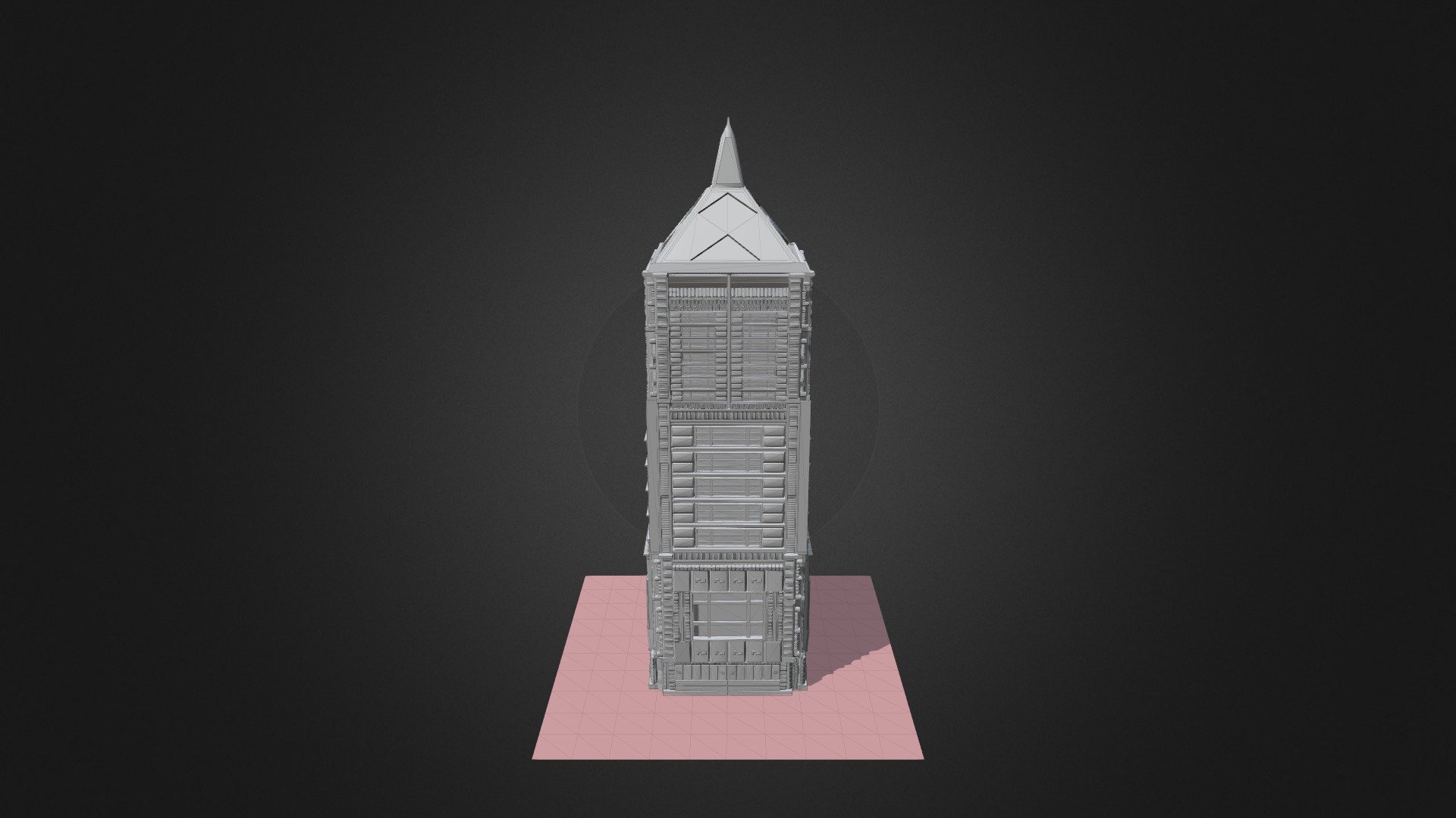 Skyscraper - 3D model by Kreckler (@Kreck) [bec3c7f] - Sketchfab