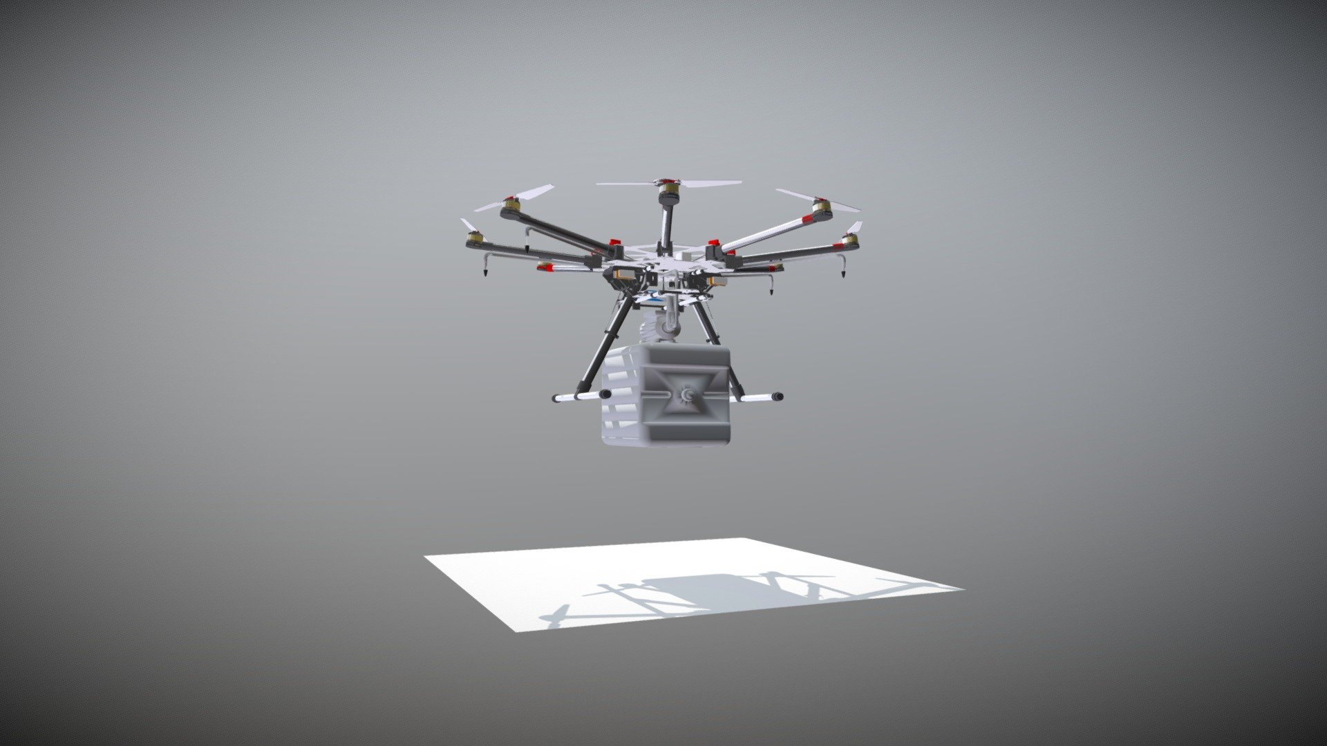 Drone - Download Free 3D model by 3watteze [bec5d92] - Sketchfab