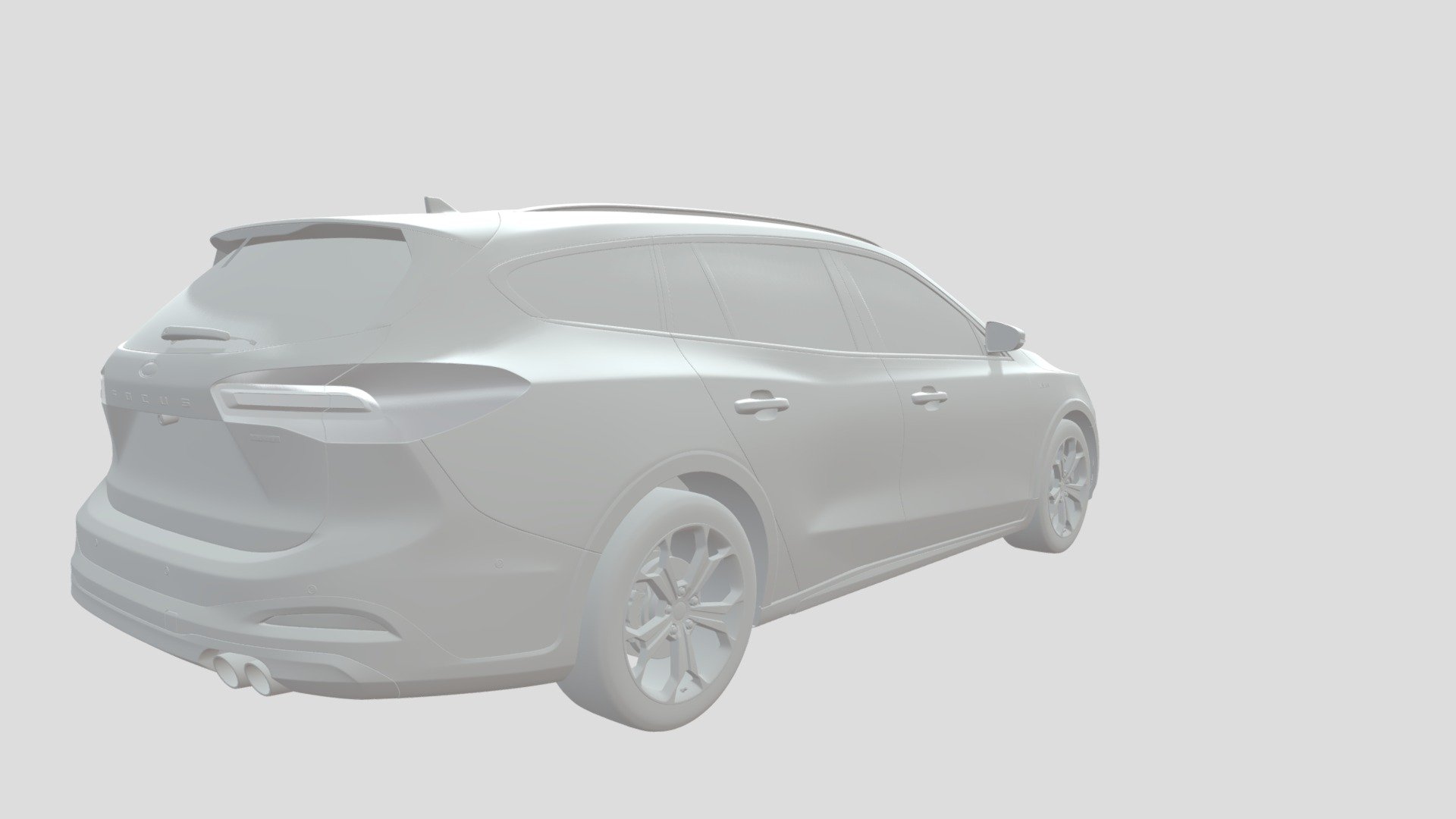 Ford Focus 21 wagon - 3D model by Zort (@privatetrs1) [bec6b3d] - Sketchfab