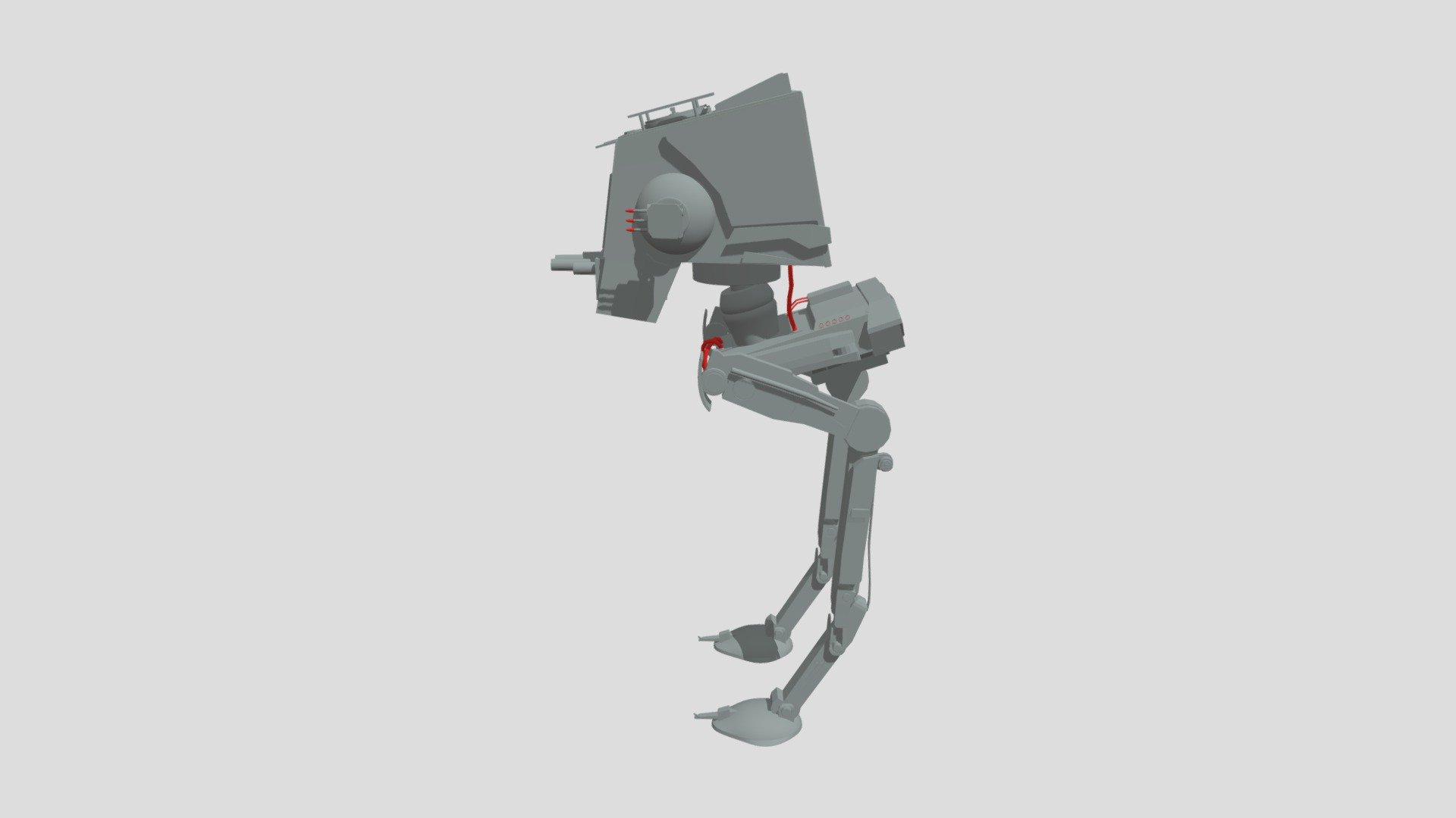 AT-ST_STAR WARS - Download Free 3D model by Pasha Margiev (@PashaKF ...