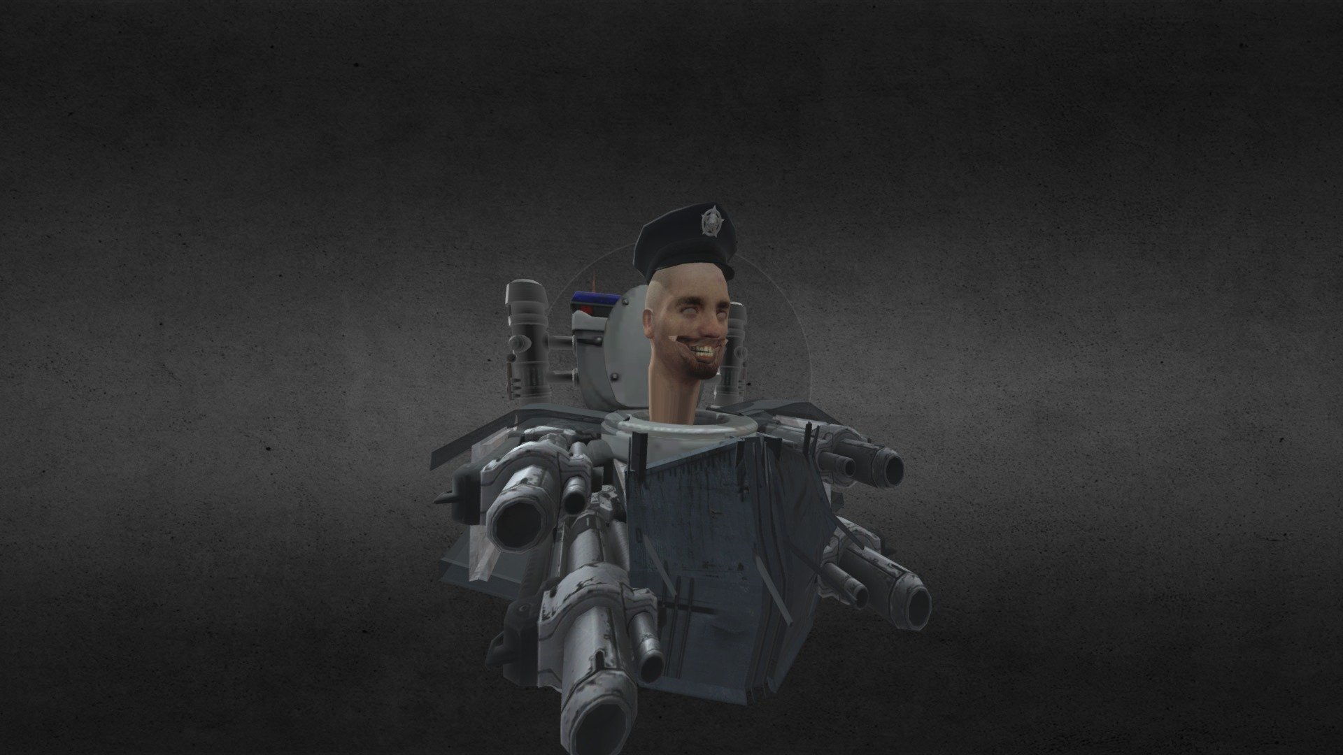 skibidi police jetpack upgraded (Fixed textures) - 3D model by Lubs ...