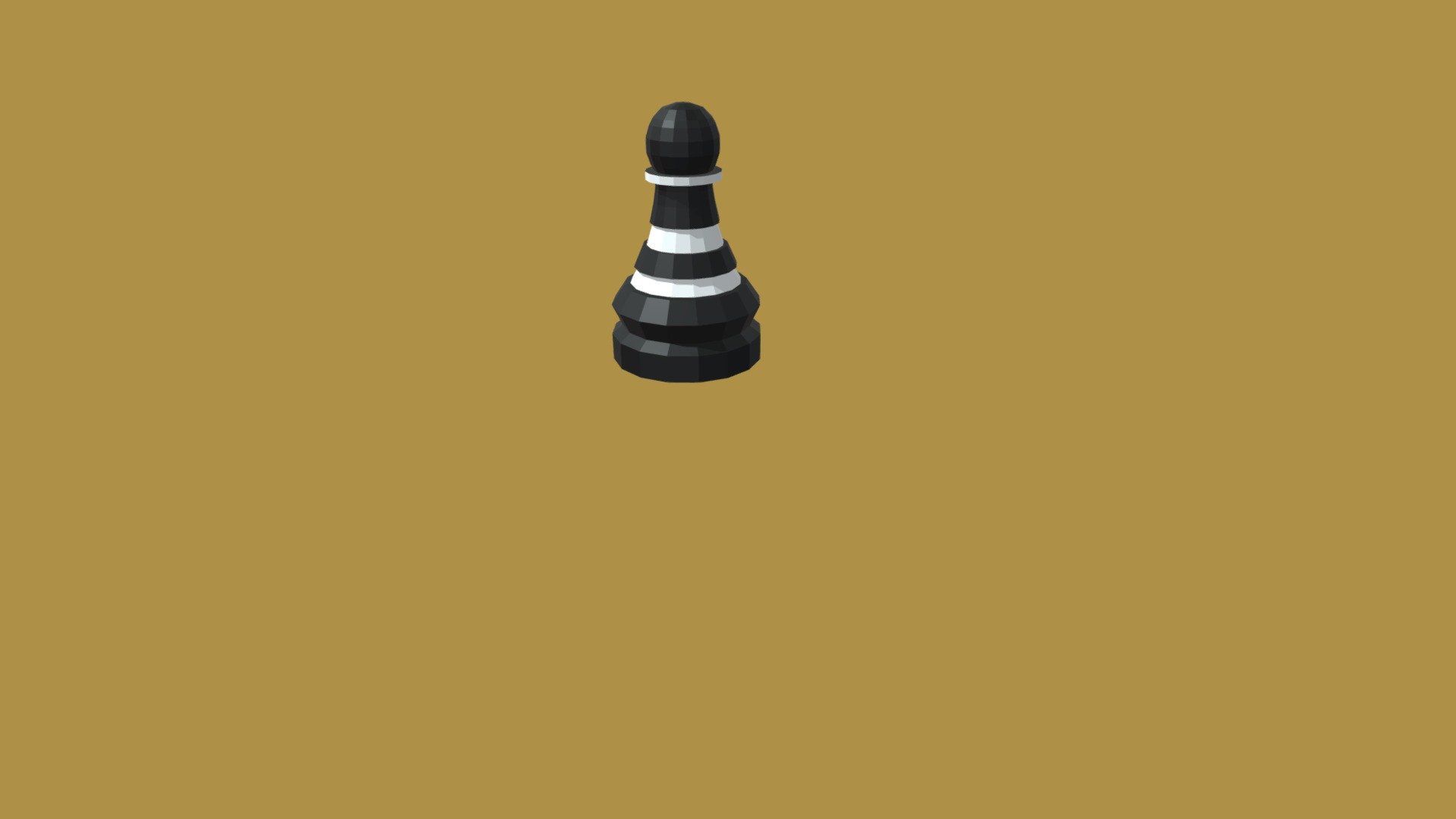 Simple Chess Pawn w/ Materials - Download Free 3D model by ...