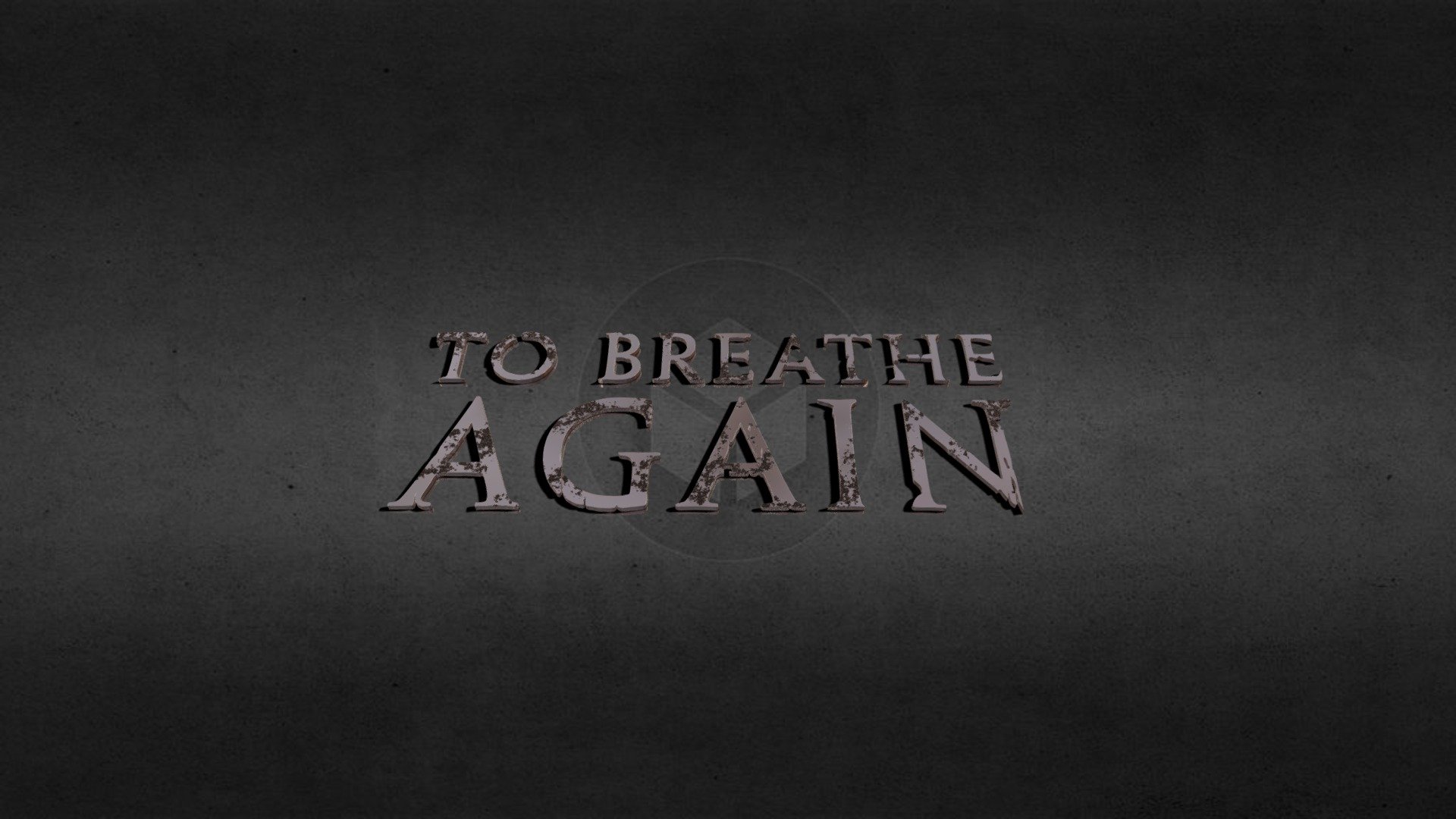 To Breathe Again Logo - 3D model by In Gloom Media (@k.altman511 ...