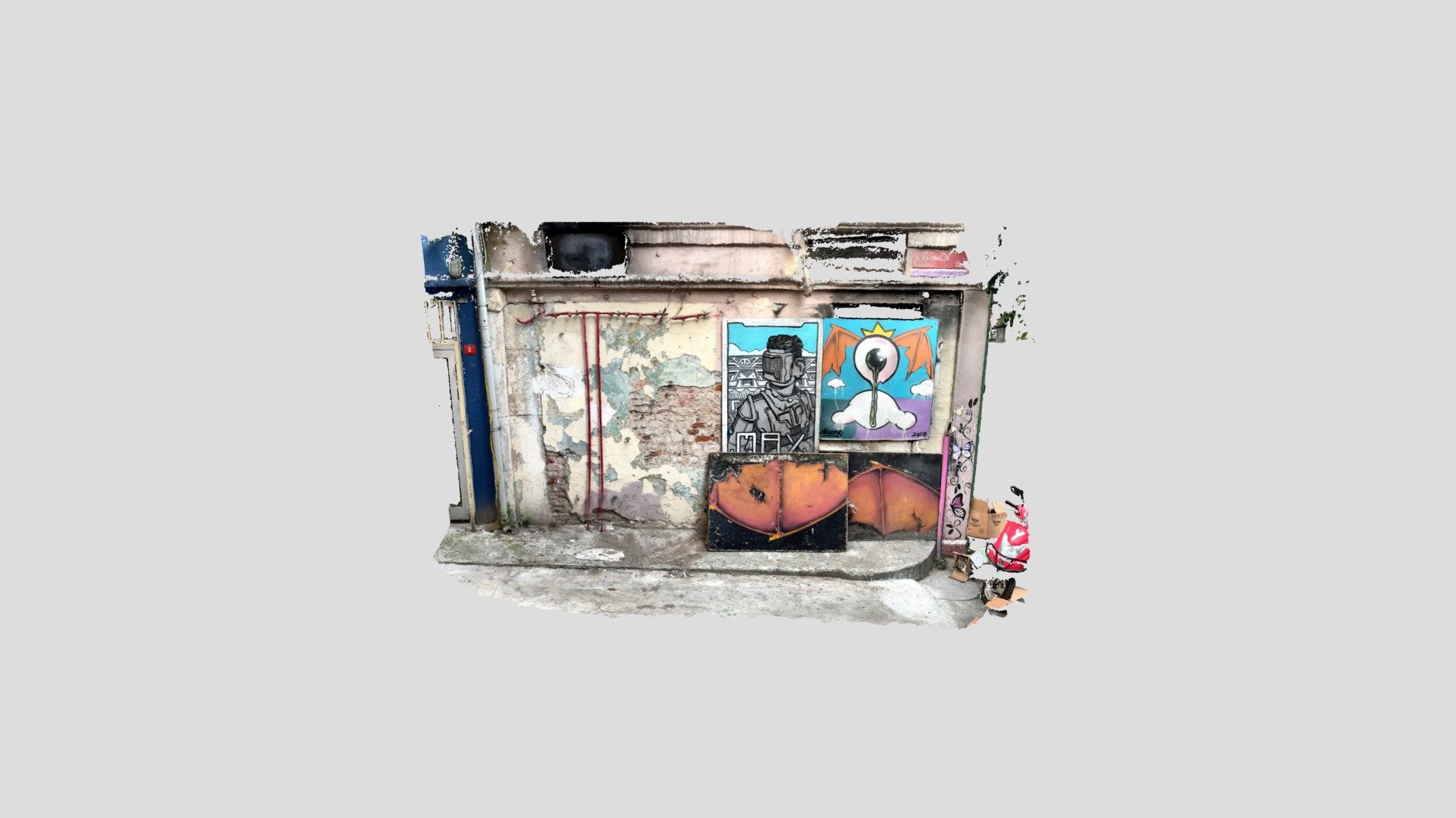 May-Graffiti in Istanbul - Download Free 3D model by Recon-3D [beca6ef ...