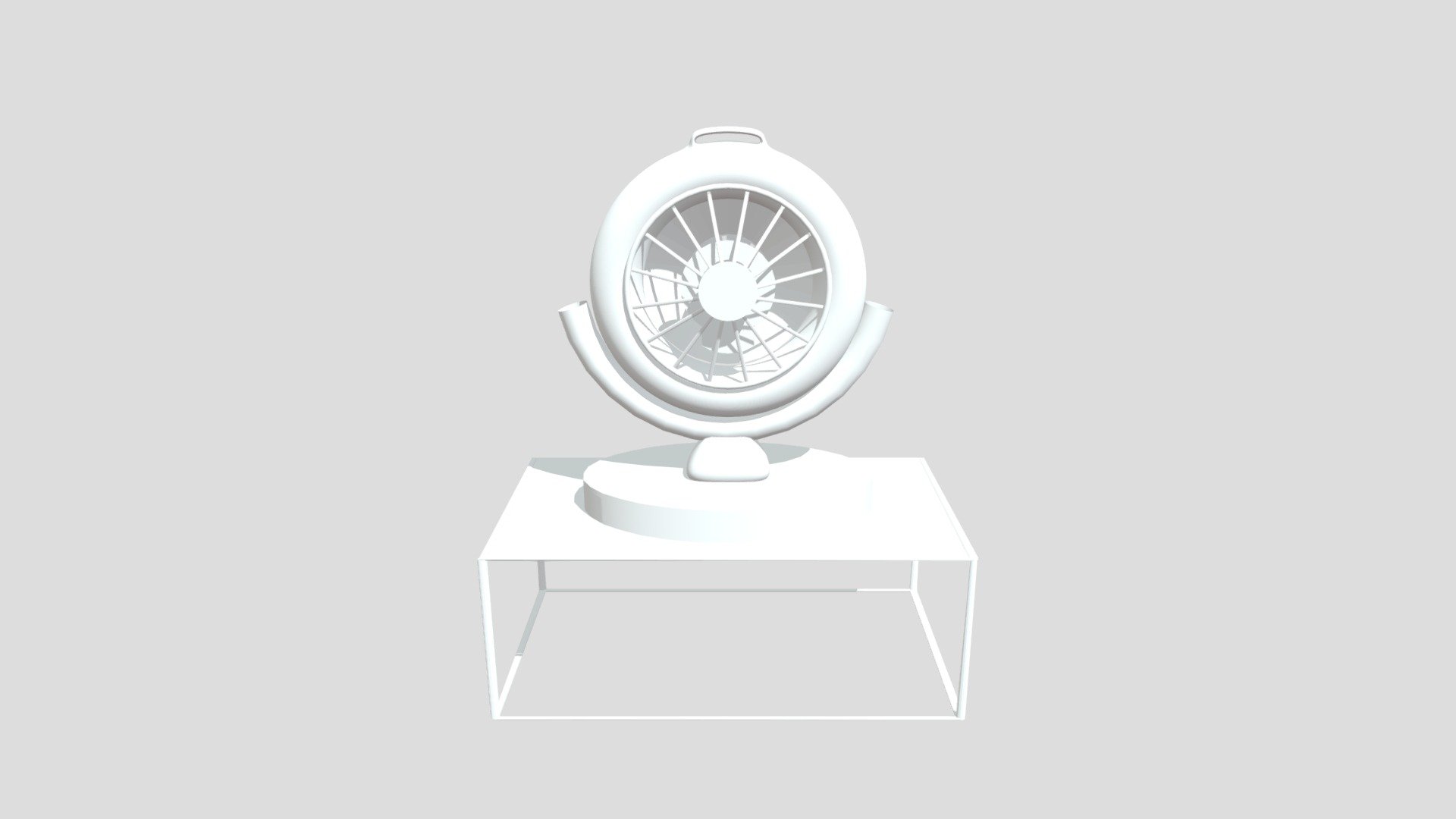 Heater Fan Character Obj | Blender 3d Model - Download Free 3D model by ...