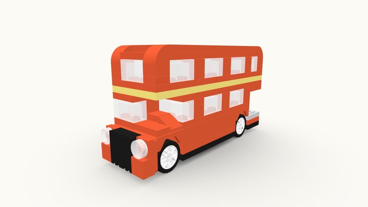 Double-decker-bus 3D models - Sketchfab