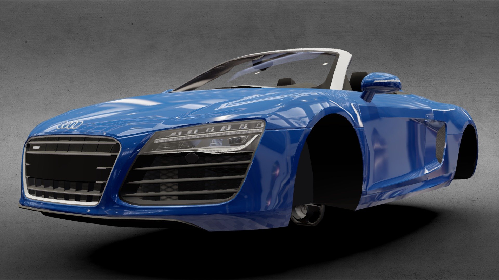 [Real Racing 3] 2013 Audi R8 Spyder - Download Free 3D model by VuckyZ ...