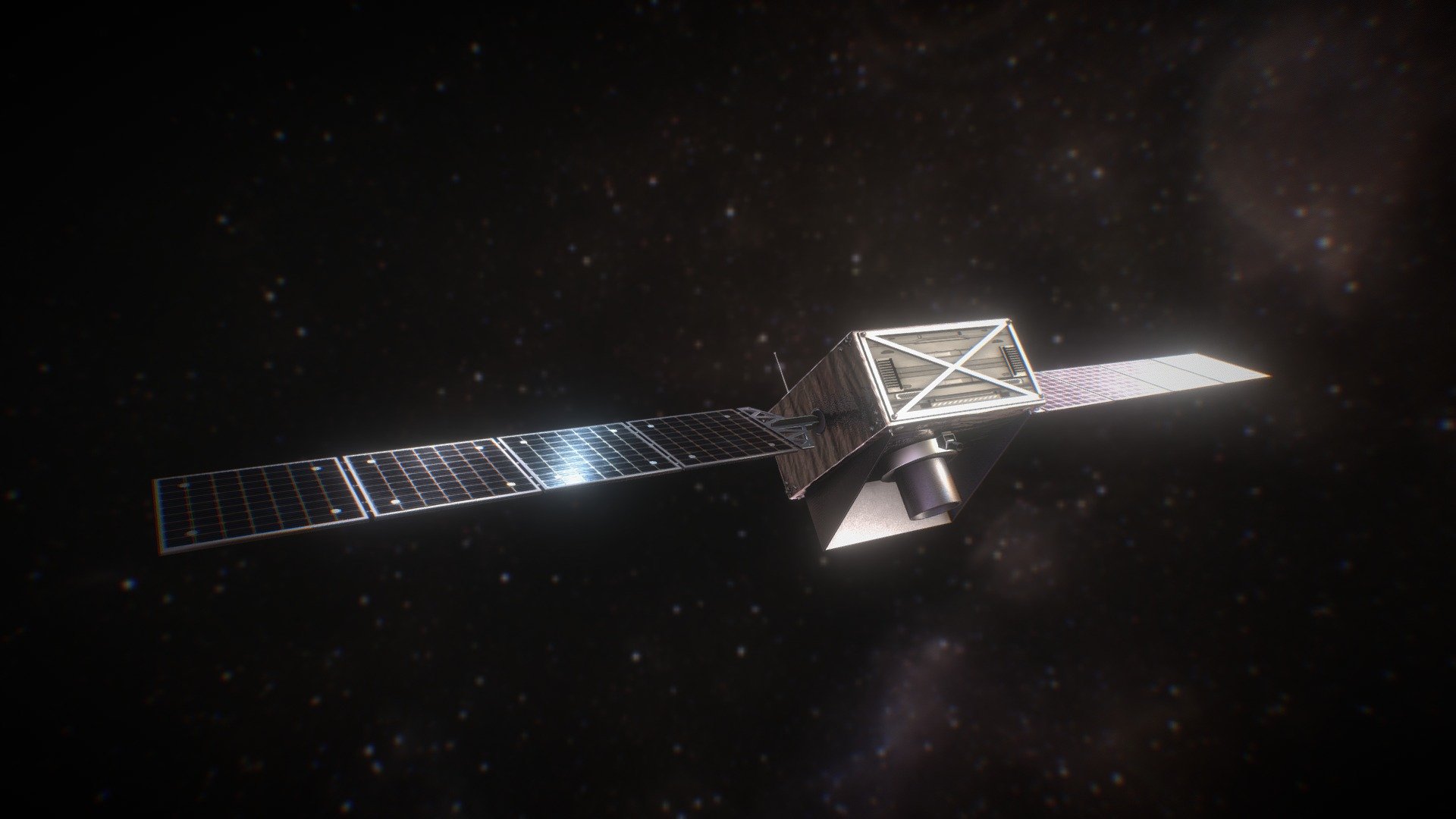 Reconnaissance Satellite - Buy Royalty Free 3D model by Brandon ...