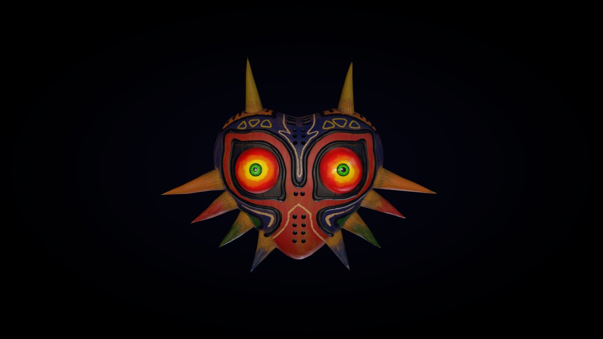 Majora's Mask - 3D model by Poulpillow [bed0dec] - Sketchfab