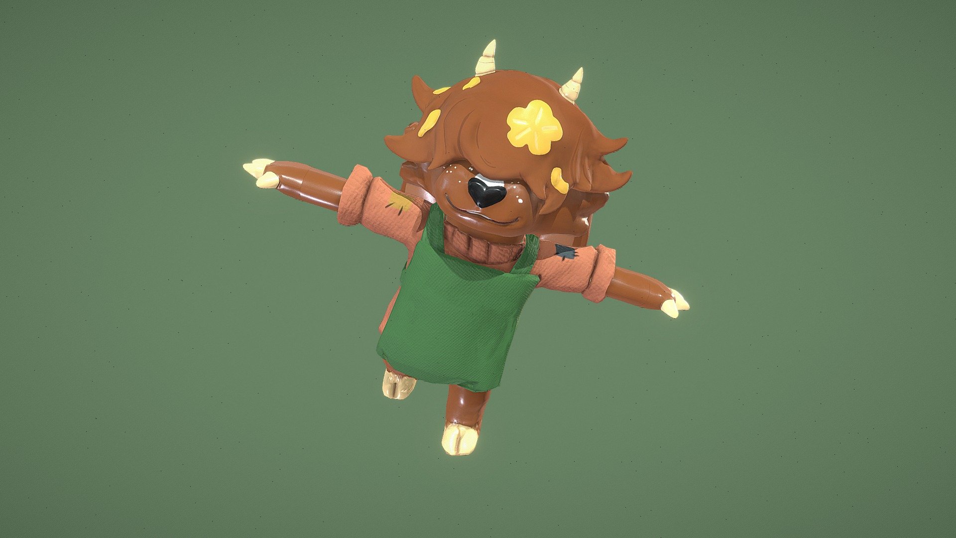 Fern Character Model - 3D model by Mochaotterz [bed1b65] - Sketchfab