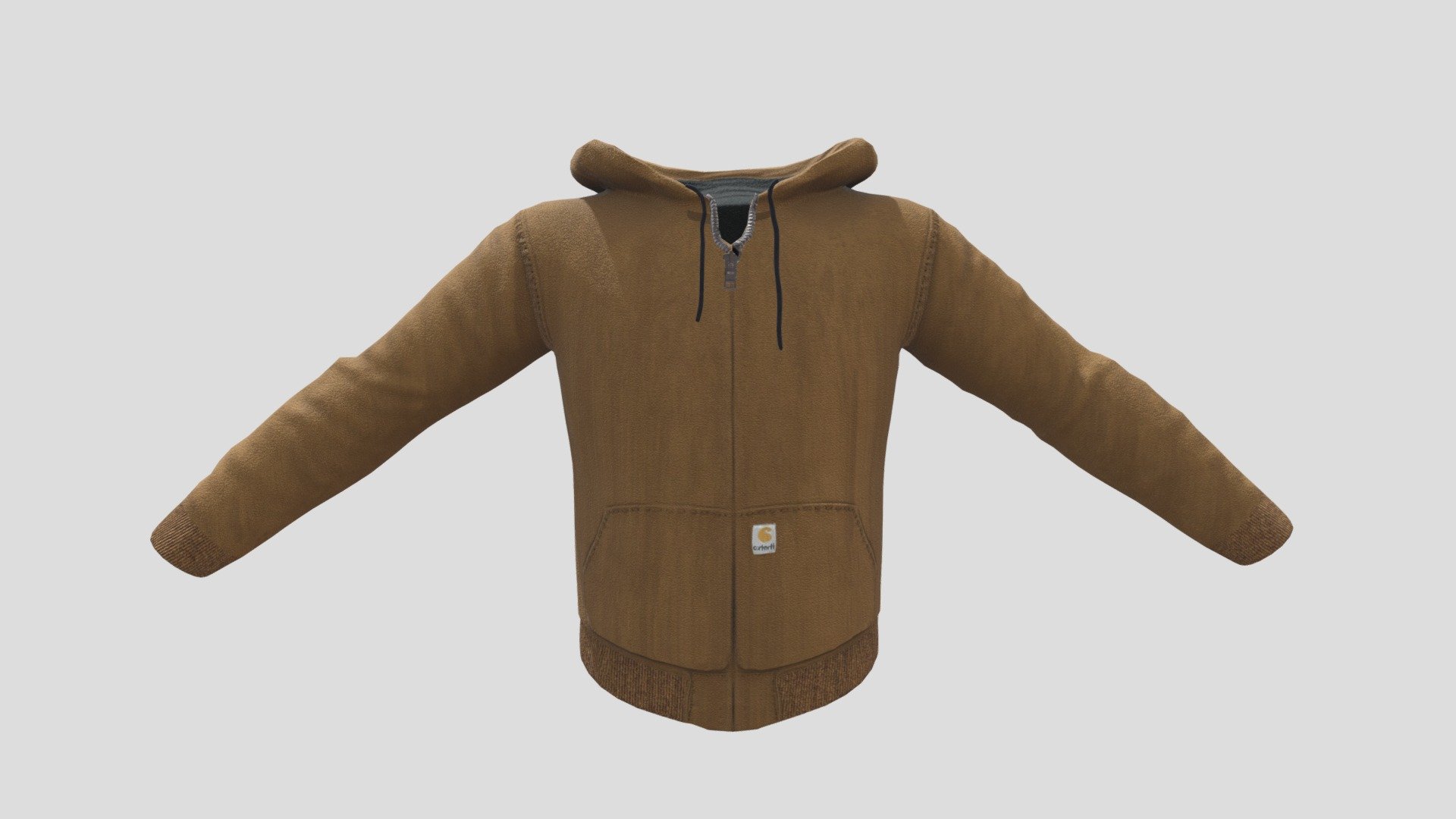 Carhartt Jacket - 3D model by denkidoesstuff [bed3ac1] - Sketchfab