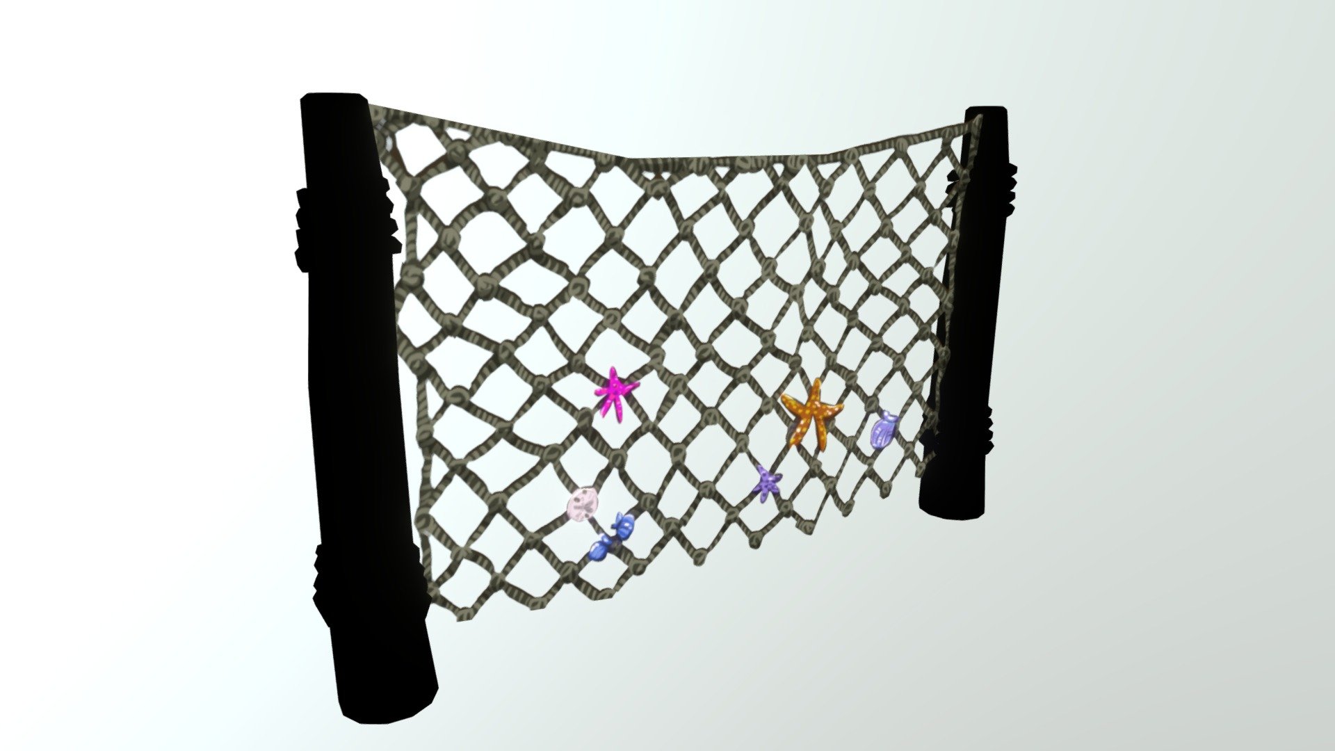 Net Barrier - 3D model by mathew1 [bed3b33] - Sketchfab