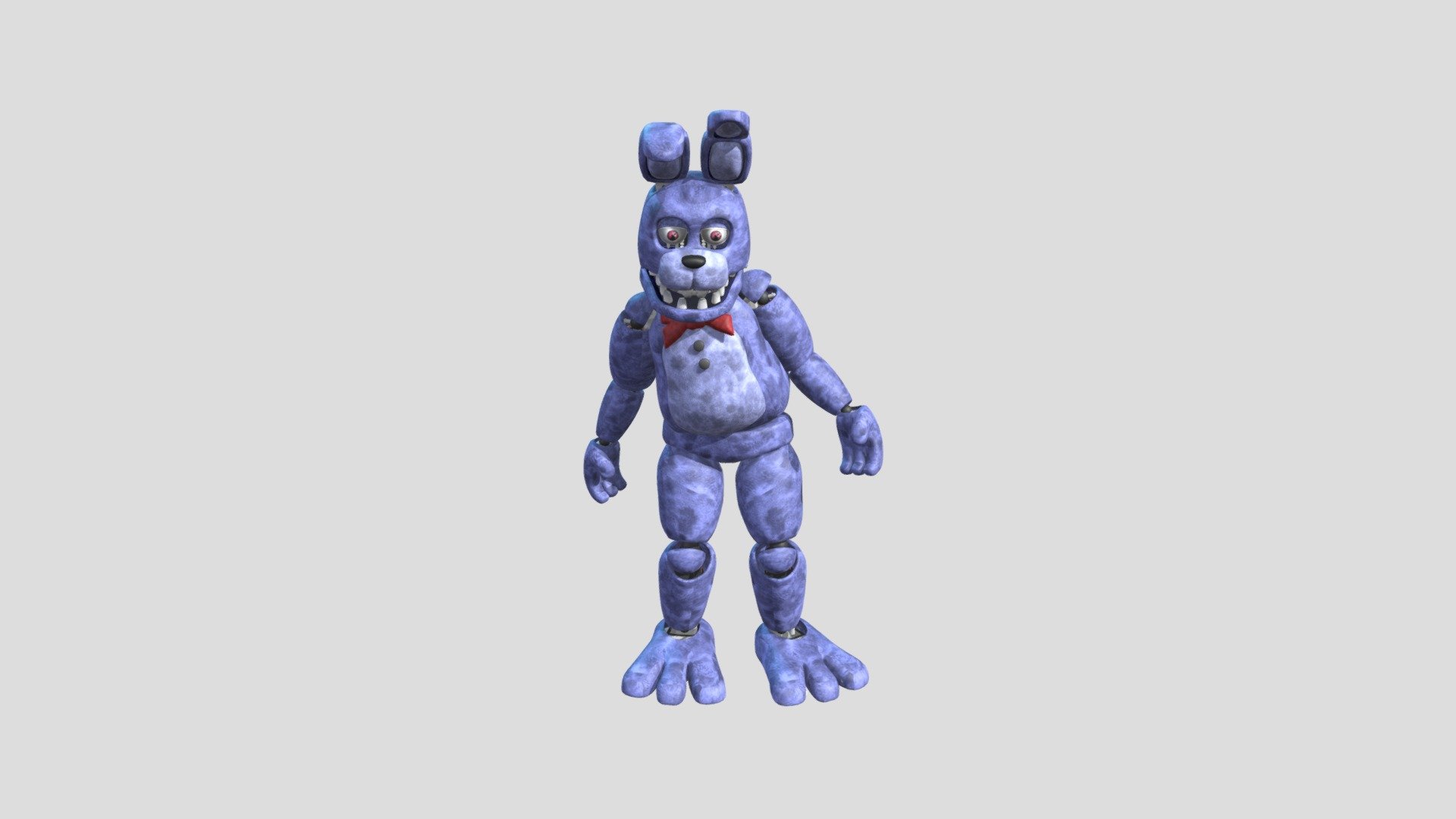 Un Withered Bonniethe Bunny Redesign V2 Donnie - Download Free 3D model ...