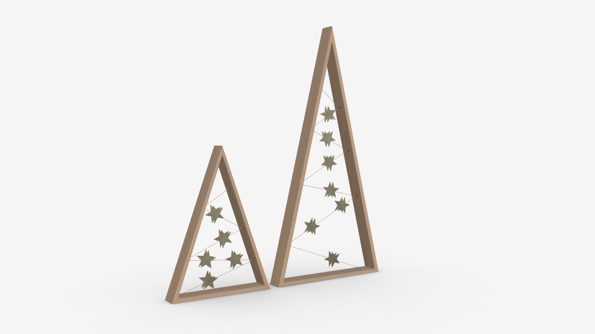 Stylized modern Christmas tree - Buy Royalty Free 3D model by HQ3DMOD ...