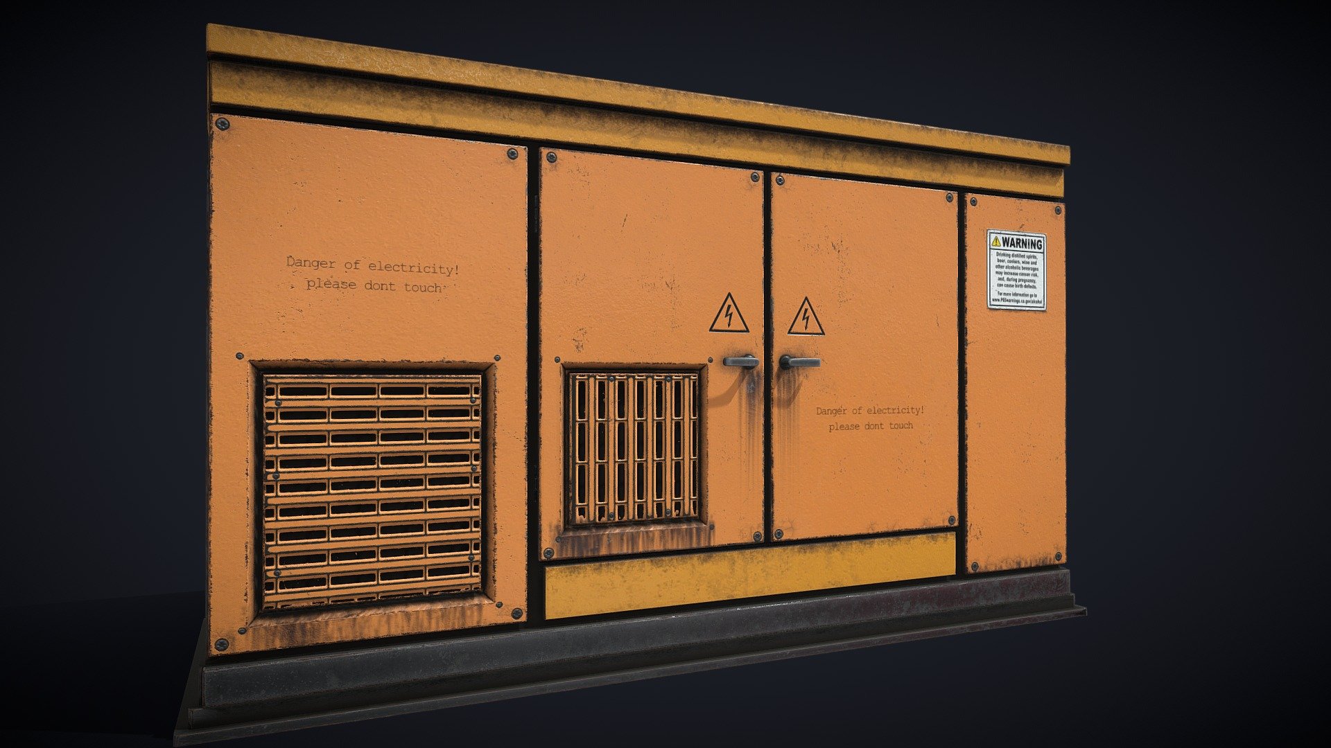 Electric Box - 2K- 36MB - Download Free 3D model by Mehdi Shahsavan ...