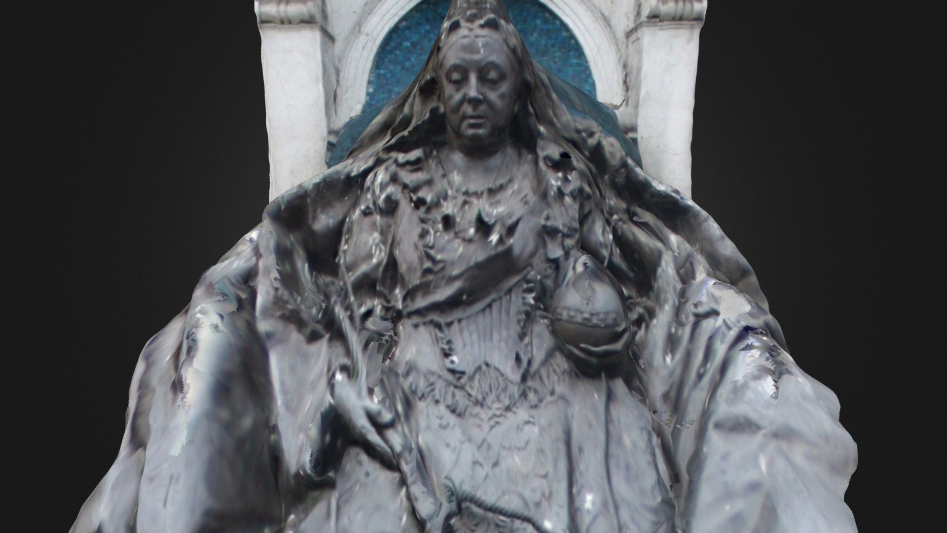 Queen Victoria in Piccadilly Gardens - 3D model by 3D-Mand [bed55cb ...