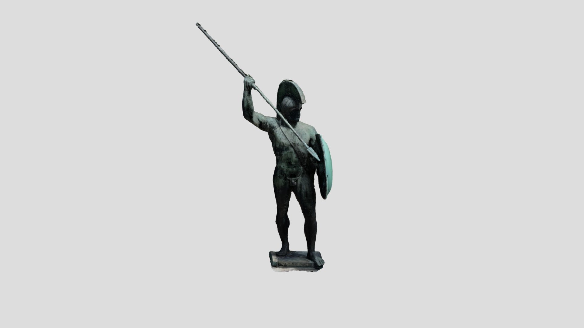 The statue of Leonidas in Thermopyles - 3D model by k10903812 [bed69e6 ...
