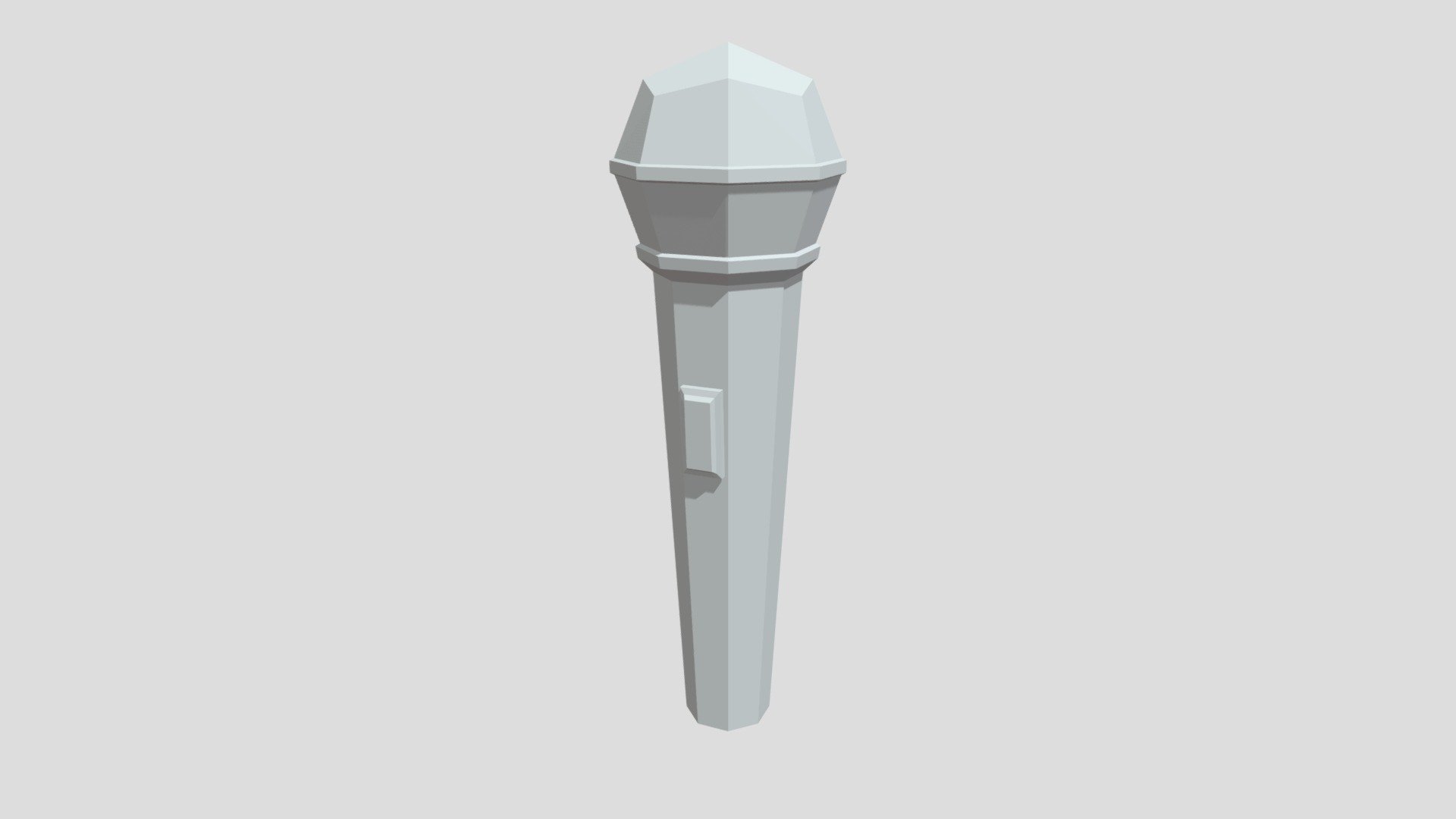Microphone from Poly by Google - Download Free 3D model by IronEqual ...