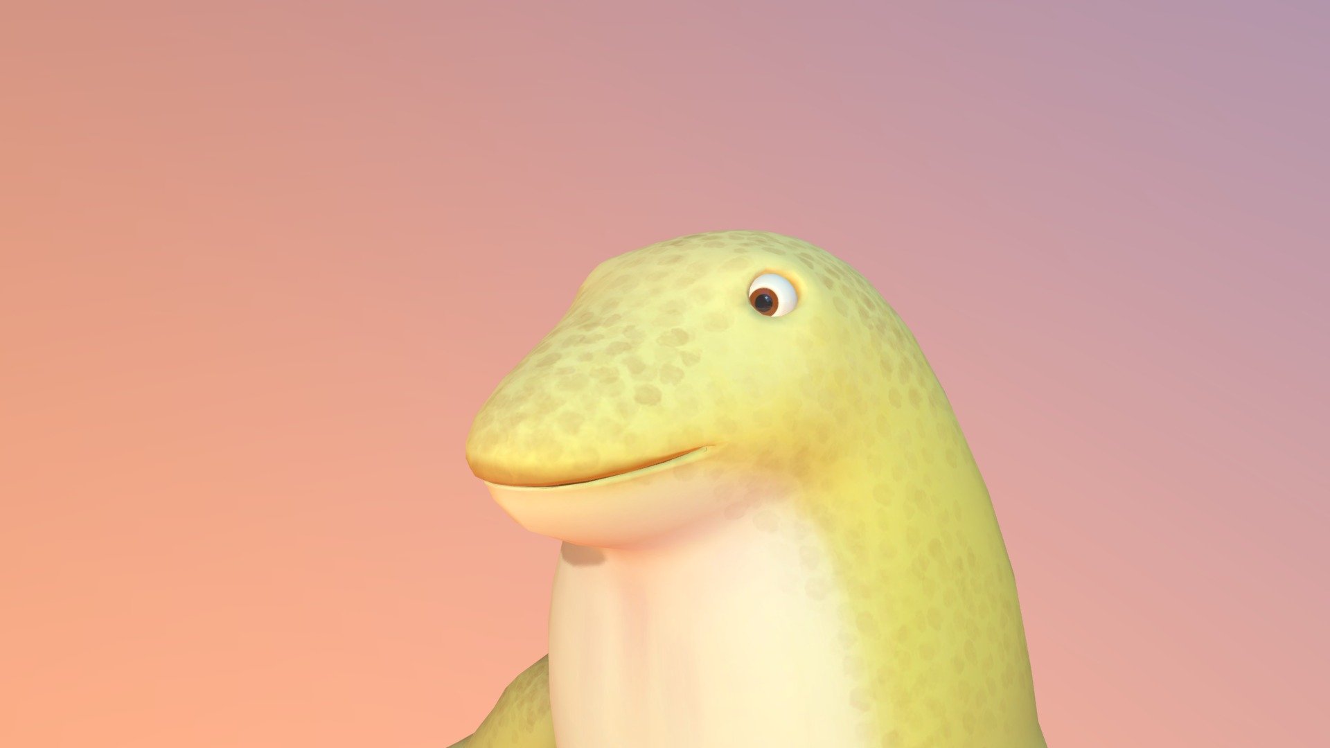 Lizard-character - 3D model by Berta (@Berta_H) [bed8efa] - Sketchfab