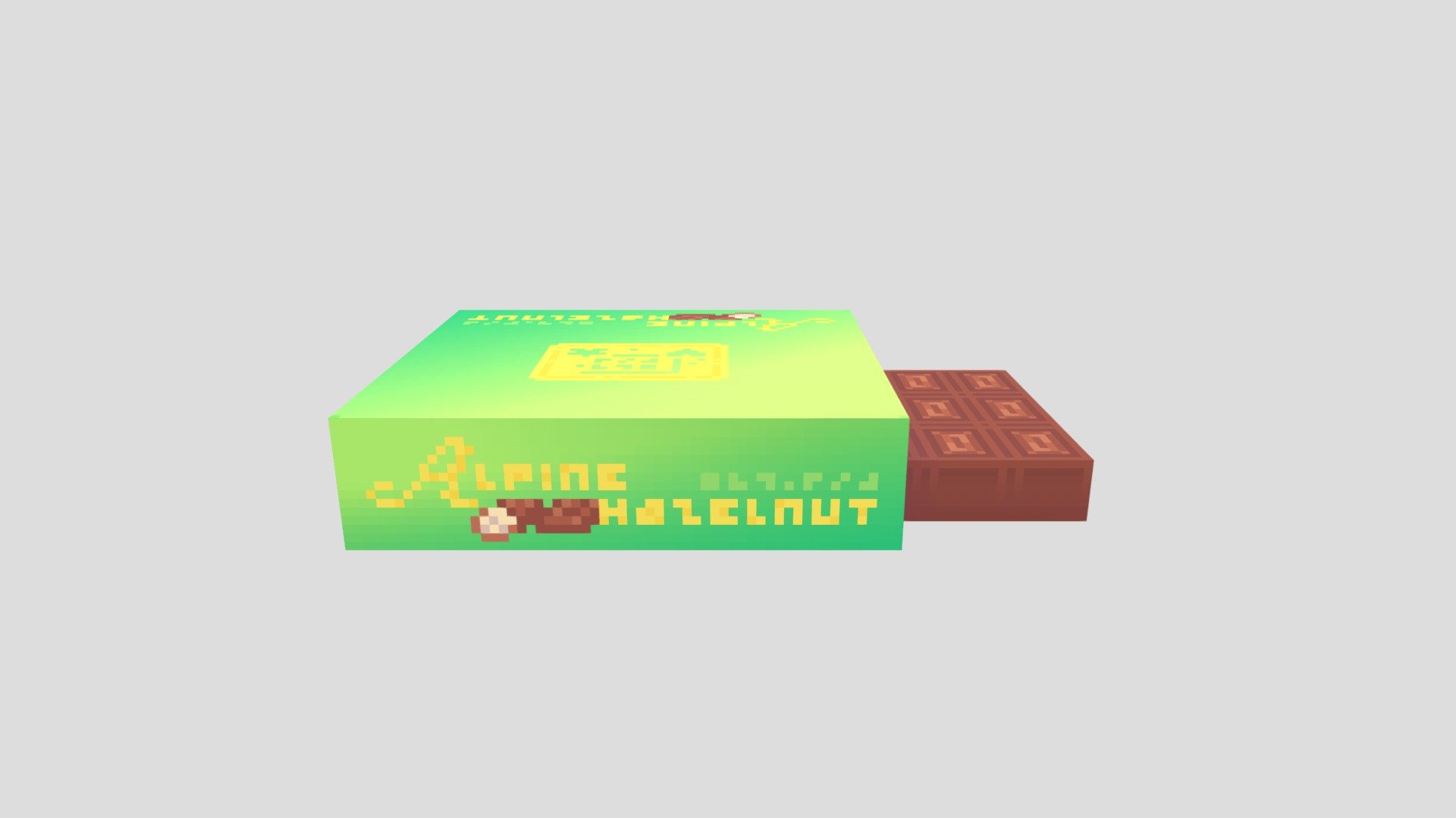 Hazelnut Chocobar - 3D model by olgierd801 [bed982e] - Sketchfab
