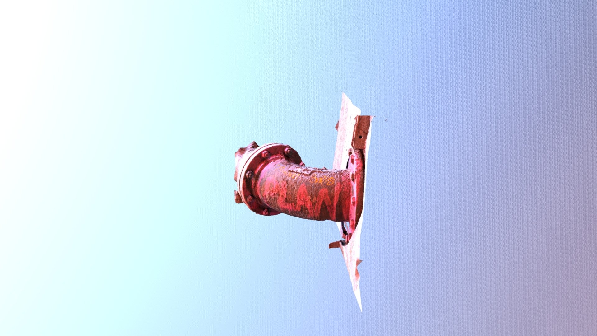 Sand Disposal Elbow - 3D model by garybing [bed9e3c] - Sketchfab