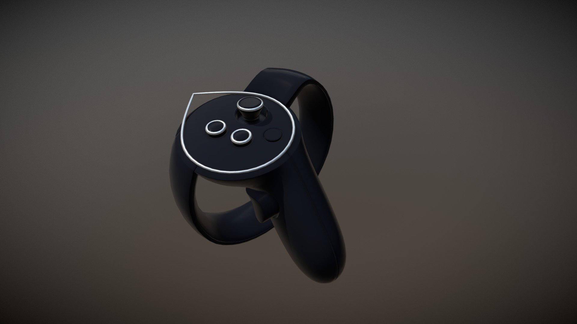 Right Touch Controller VR - 3D model by SamJKM [bedc53c] - Sketchfab