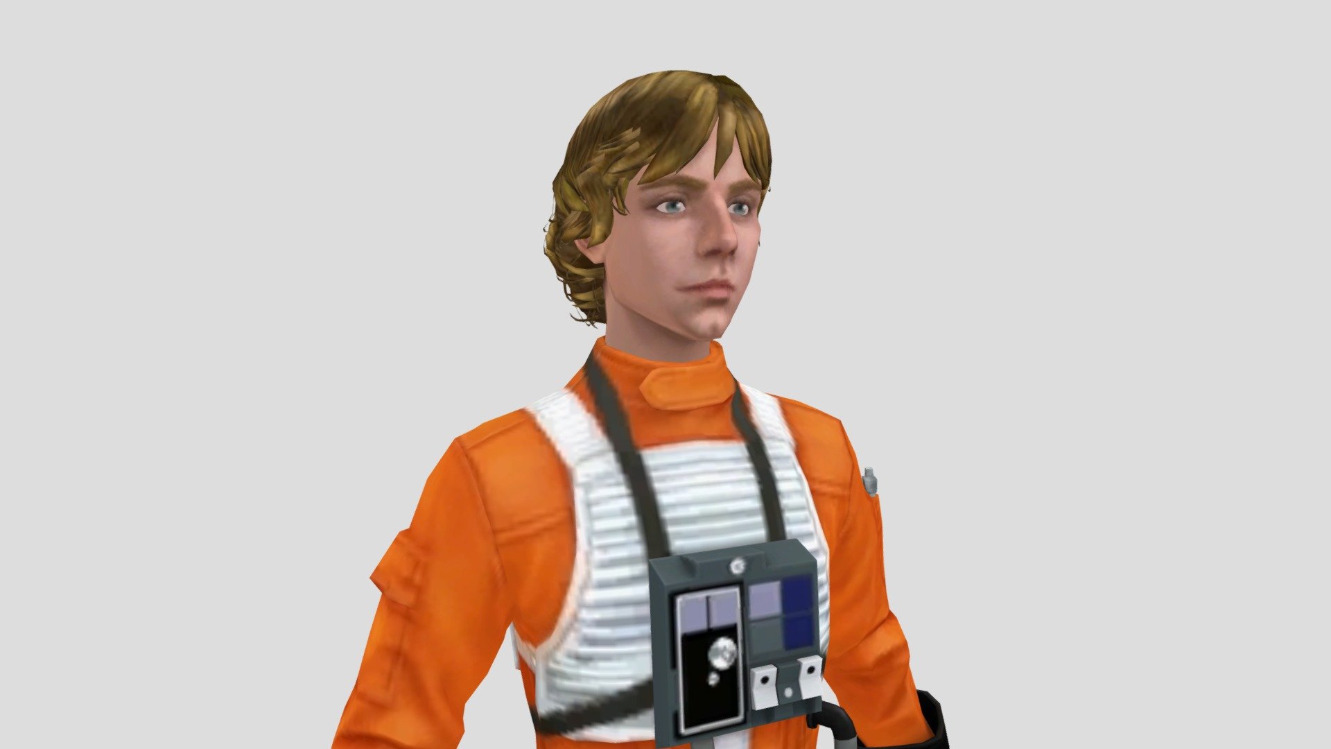 Pilot Luke Skywalker - Download Free 3D model by ThisIsntAPerson ...