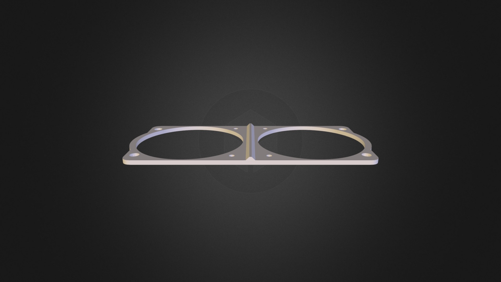 Porsche 911 speaker adapter plate - 3D model by 3dindustries [beddf36 ...