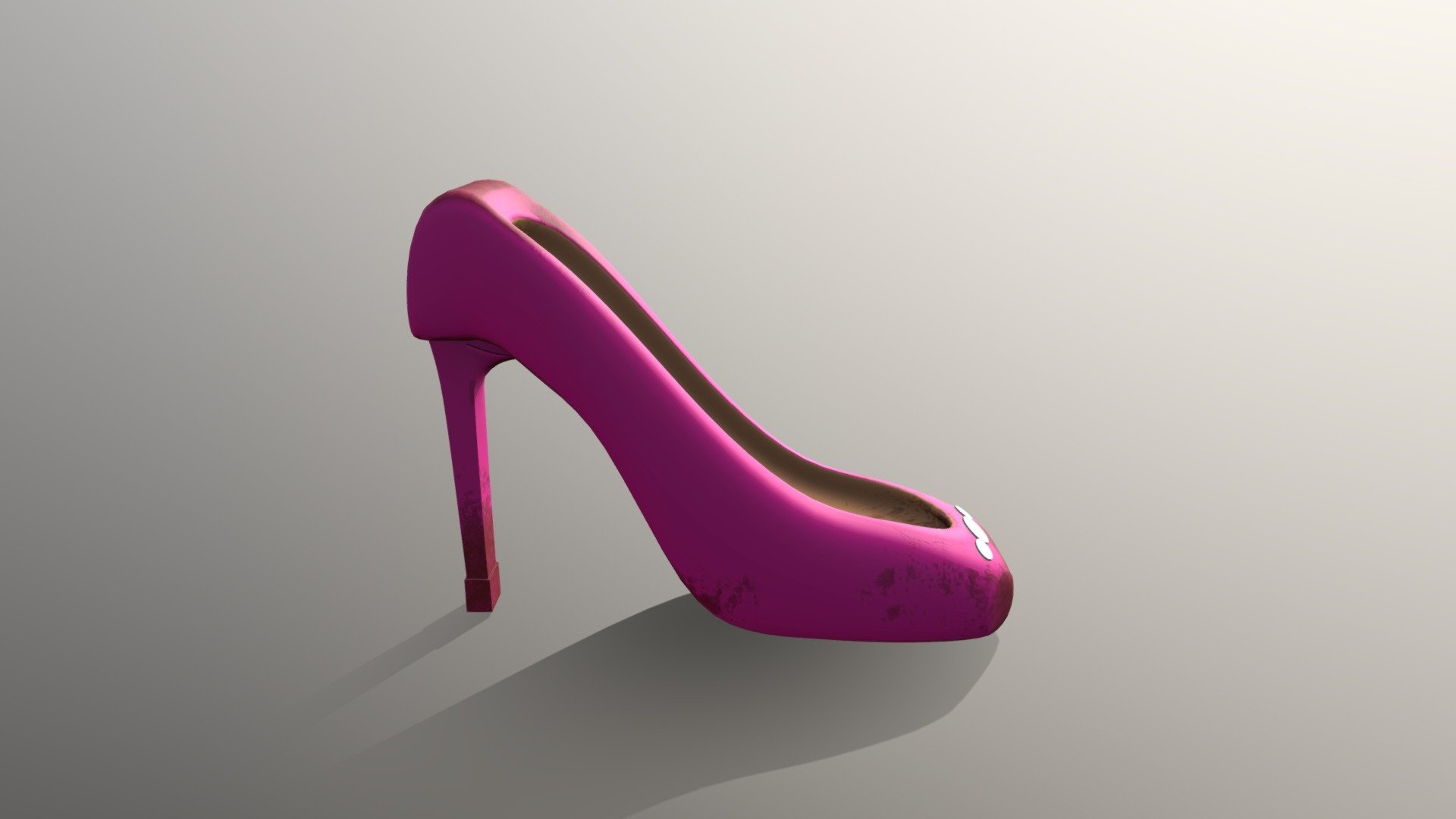 High Heel used as a weapon - 3D model by Aderyn Dalton (@Lovebird77 ...