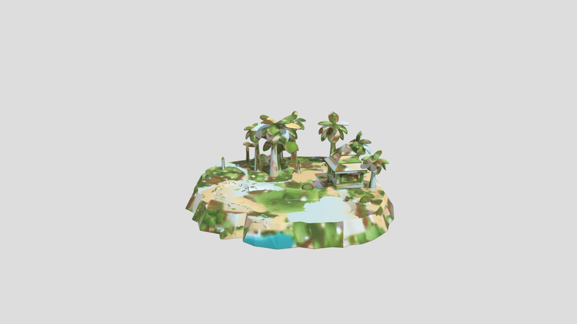 Oasis - Download Free 3D model by Virajr7123 [bede994] - Sketchfab