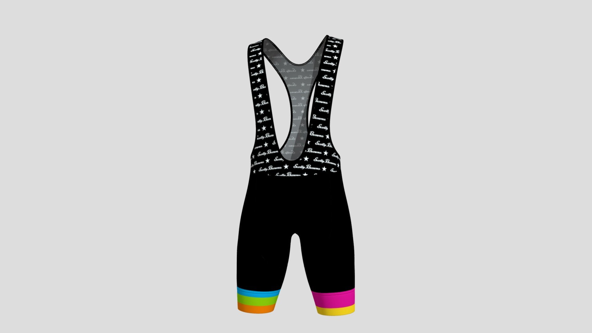 Scotty Browns Stripes Bibshorts 2021 - Download Free 3D model by Tineli ...