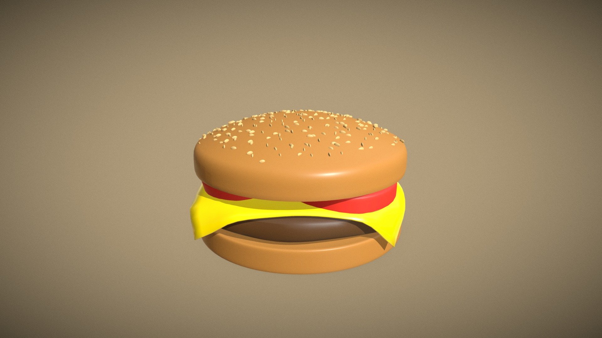 Cheeseburger - Sketchfabweeklychallenge - Week 4 - Download Free 3D ...