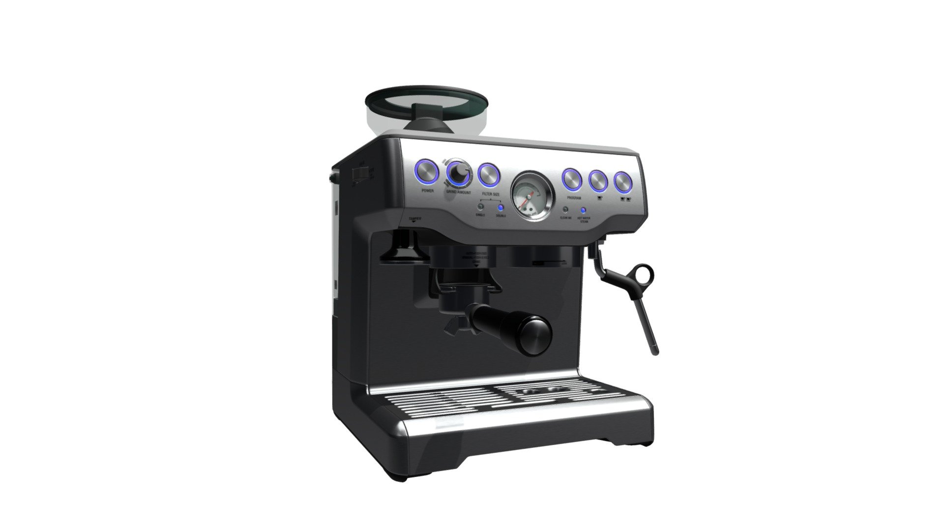 Barista Express - 3D model by rendy.io [bee2a31] - Sketchfab