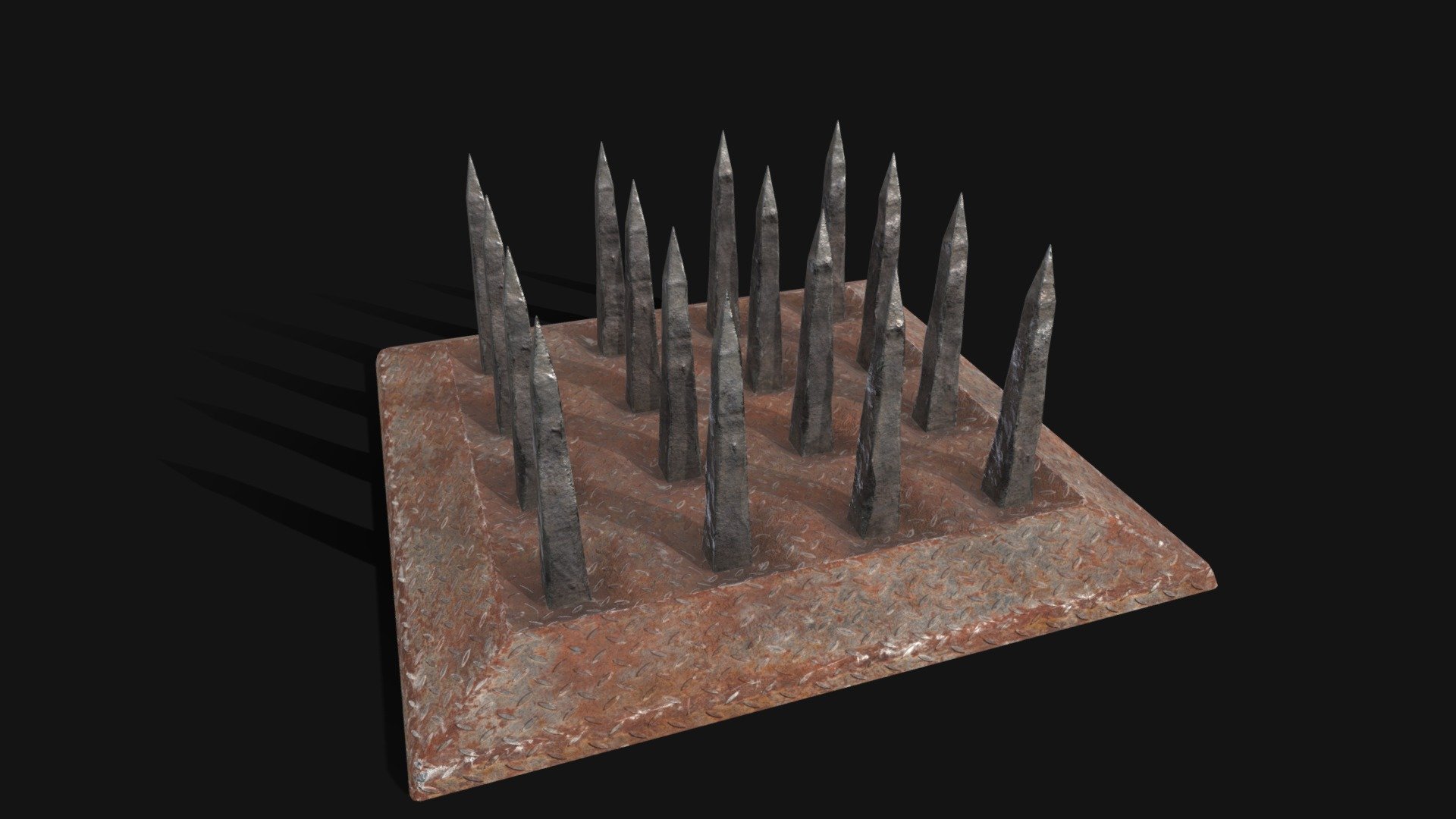 Medieval Spikes Trap - Buy Royalty Free 3D model by Clockwork Creations ...