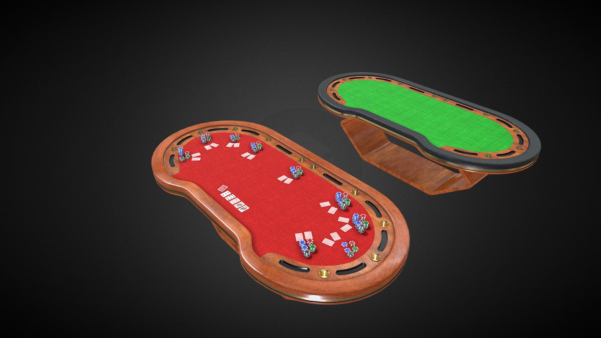Poker_Table - Buy Royalty Free 3D model by 3D Dreamscapes (@pradeep1 ...