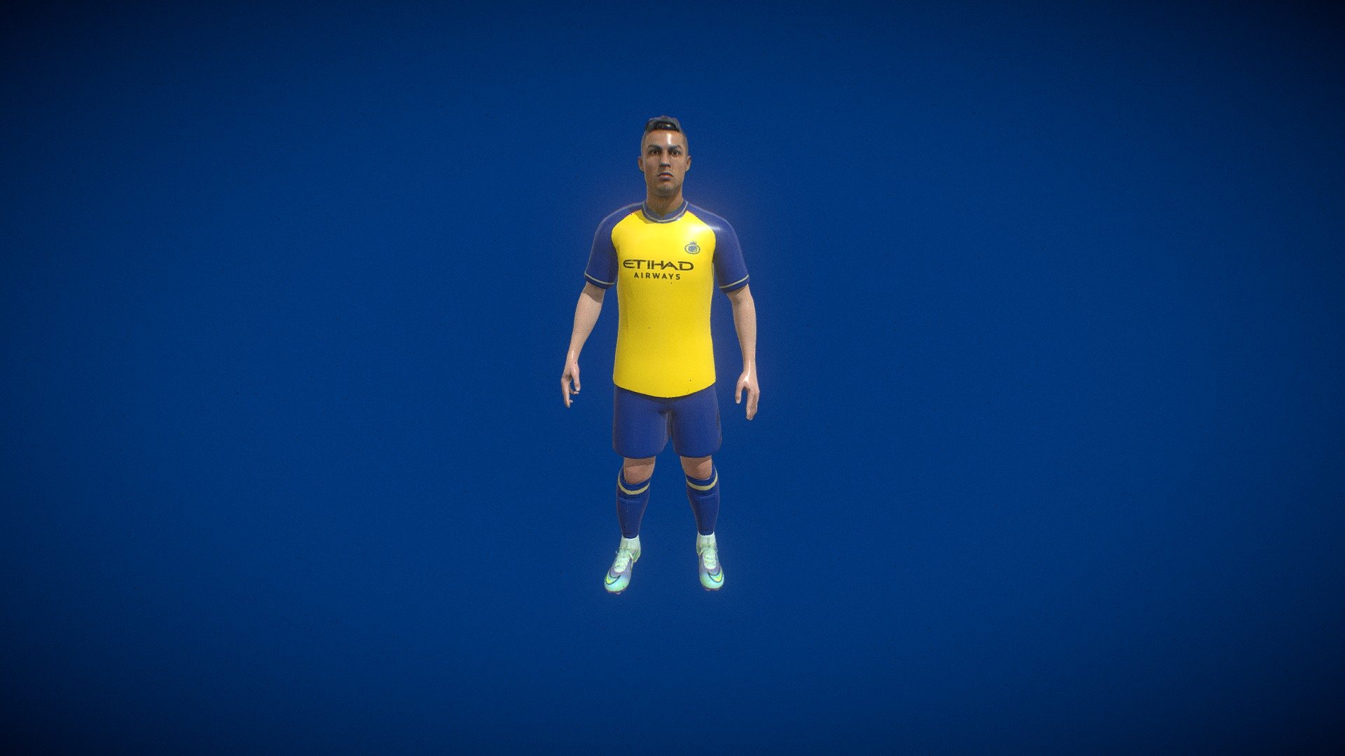 Cristiano Ronaldo Rigged Model with Animations - 3D model by Poly ...
