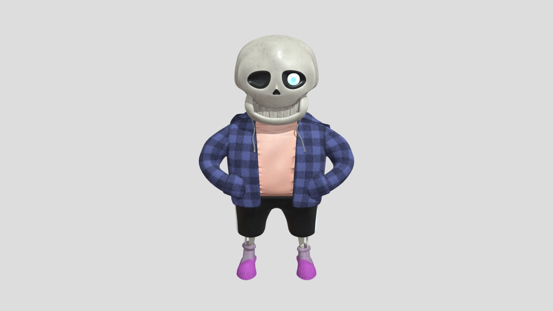 sans - 3D model by sansappk [bee82bd] - Sketchfab