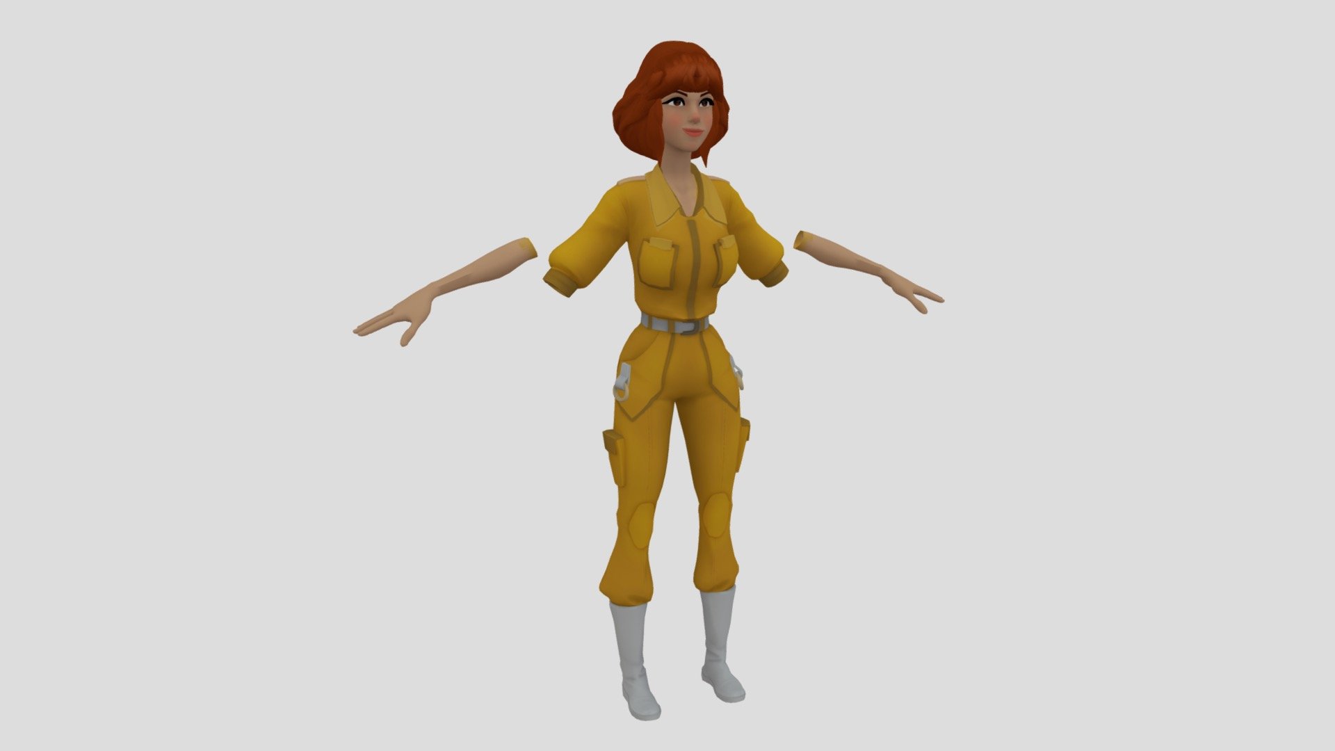 NASB - April O’Neil - Download Free 3D model by SMF Features Developed ...