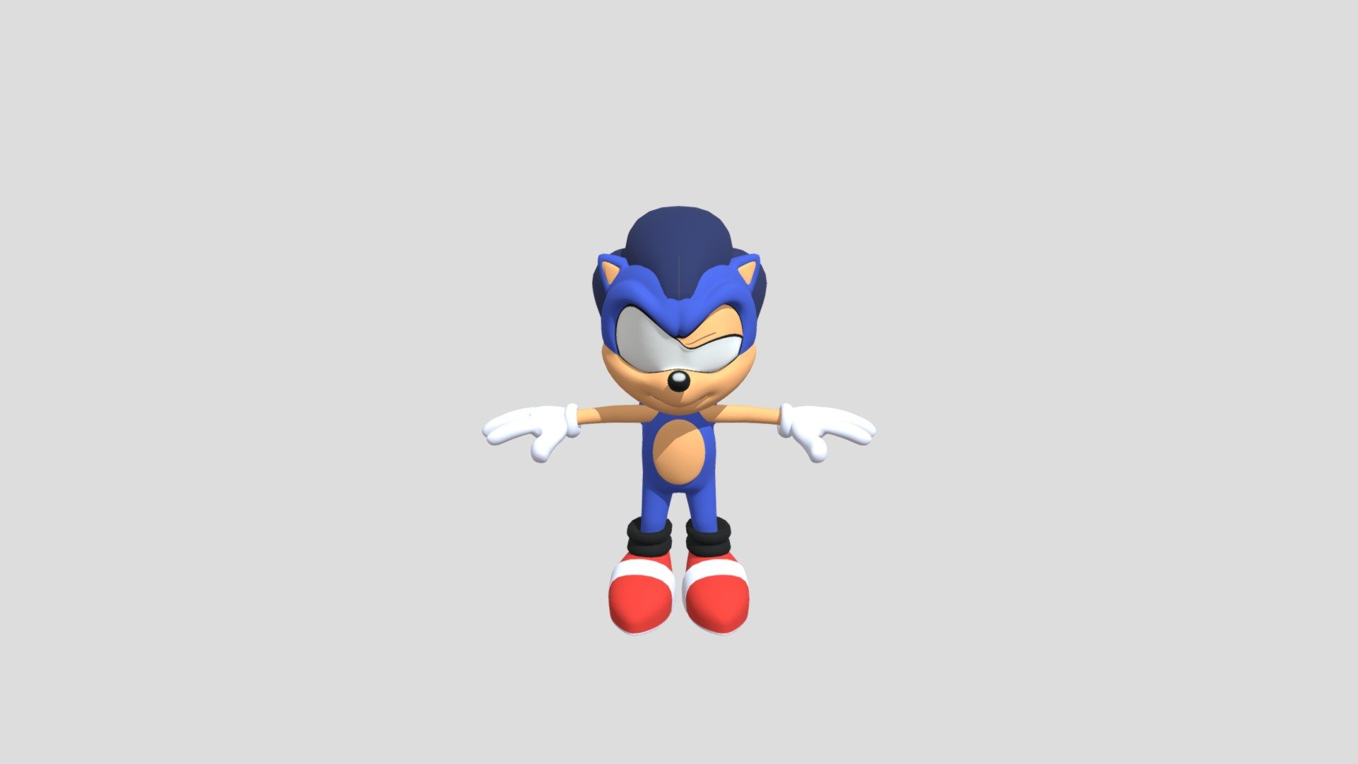 AoStH Sonic The Hedgehog V2 - Download Free 3D model by Sonic the ...